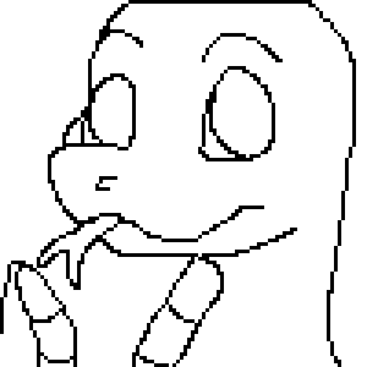 Pixilart - Snake Base by SundaeCat