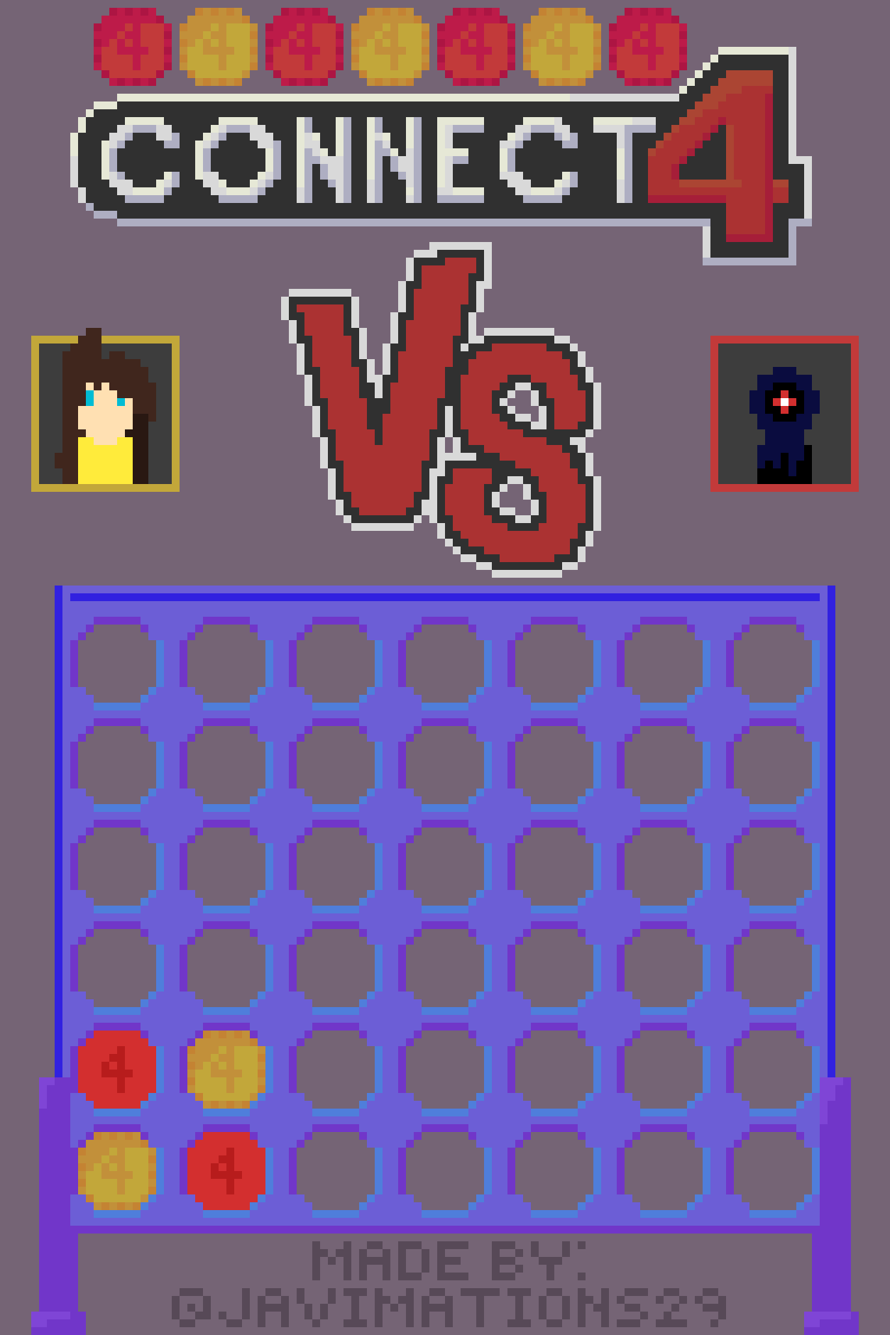 Pixilart - Connect 4 by alexanderjc