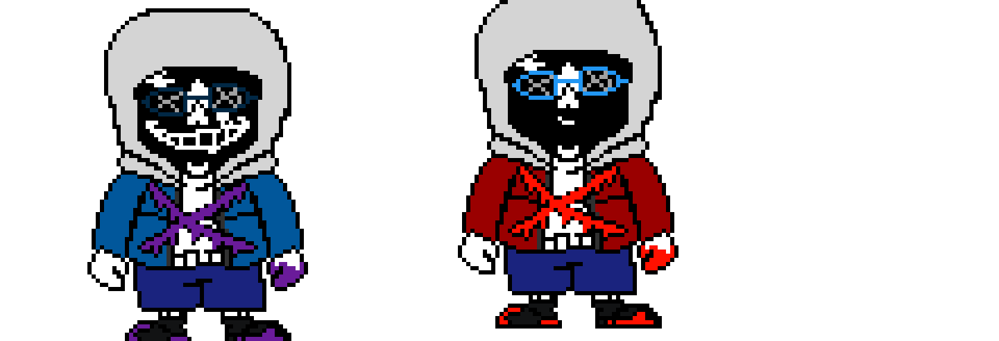 Pixilart - double game trio phase 3 by Gota-331