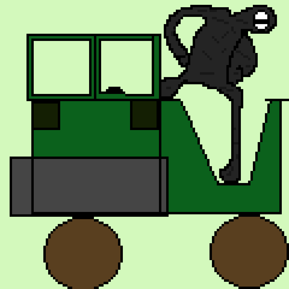 Pixilart - seek on a jeep by SCP-Frontiers