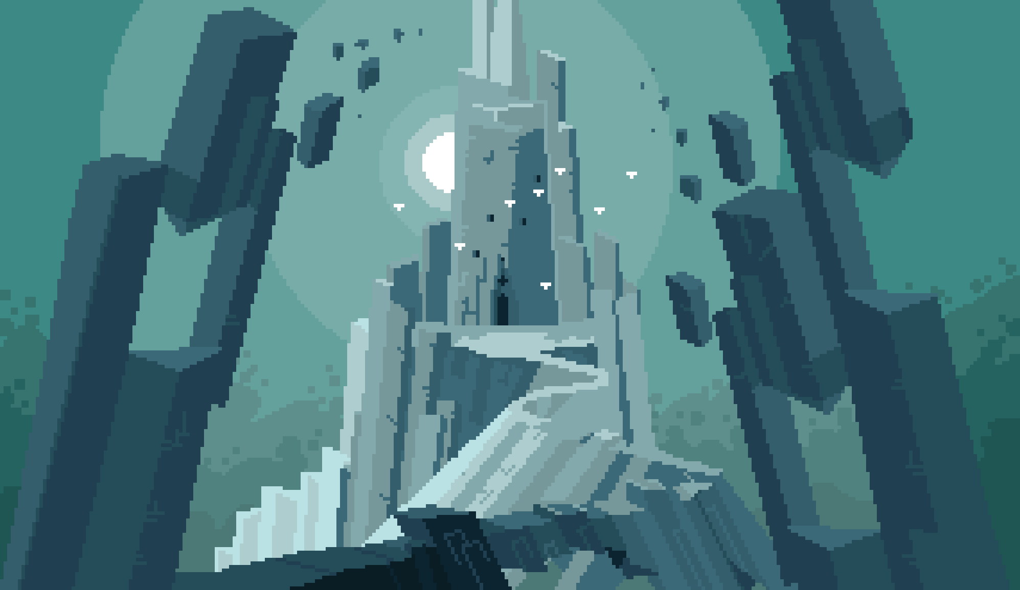 Pixilart - Eulith's Mountain by InfamousBF