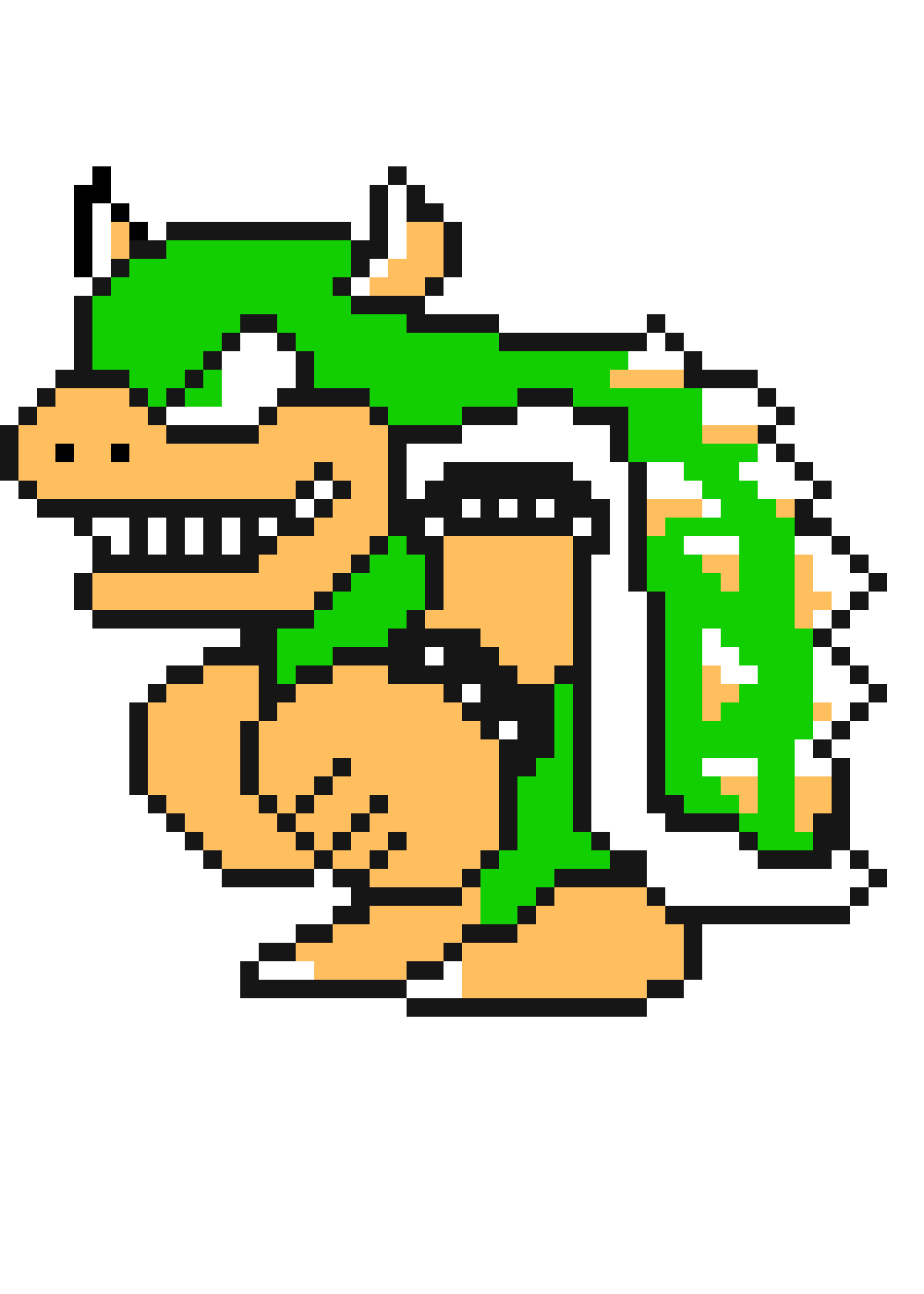 Pixilart - Original Bowser palette by Bowserbeatdown