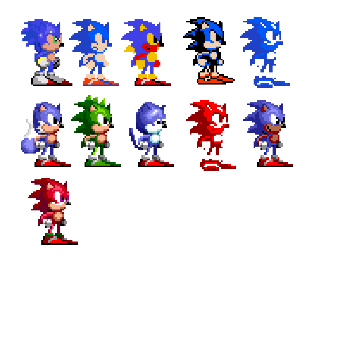 Pixilart - sonic bootlegs by Gavin2040