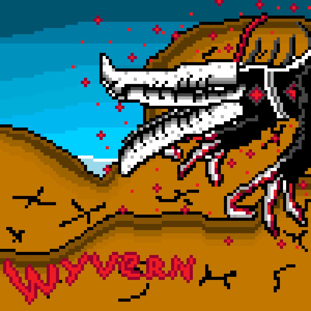 Pixilart - WYVERN (Sonic Frontiers W.I.P) by SomberIllusion