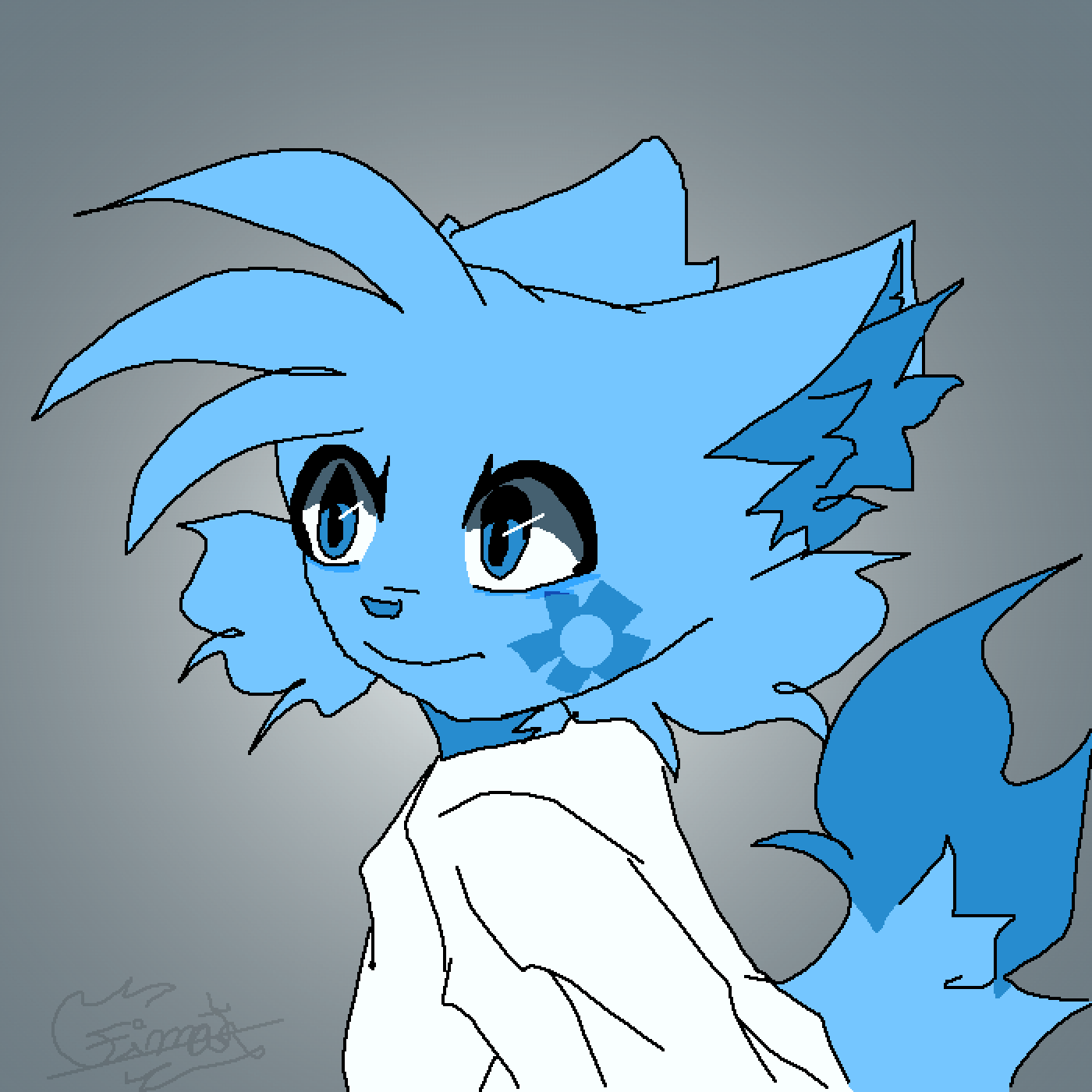 Pixilart - Kolten art doodle by Finatafox-queen