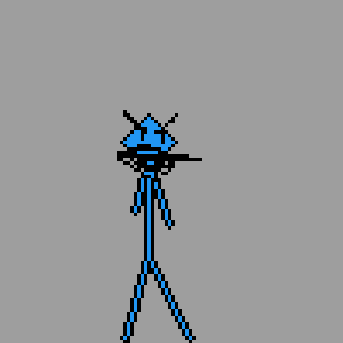 Pixilart - diamond man by xiumaki