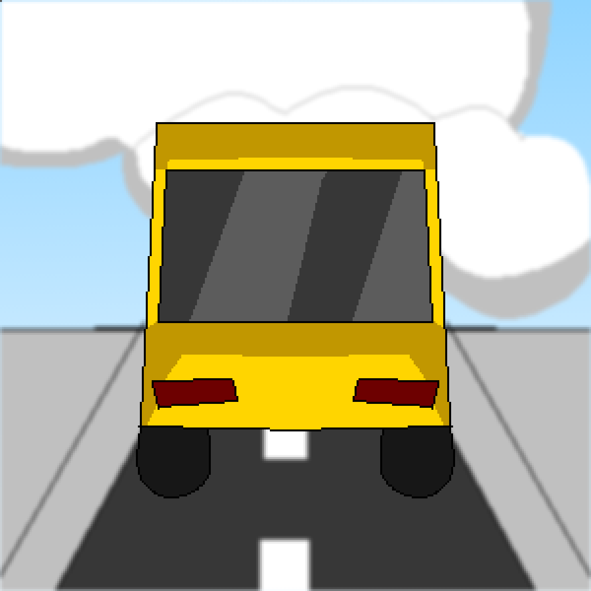 Pixilart - School bus by Shiro-Michi