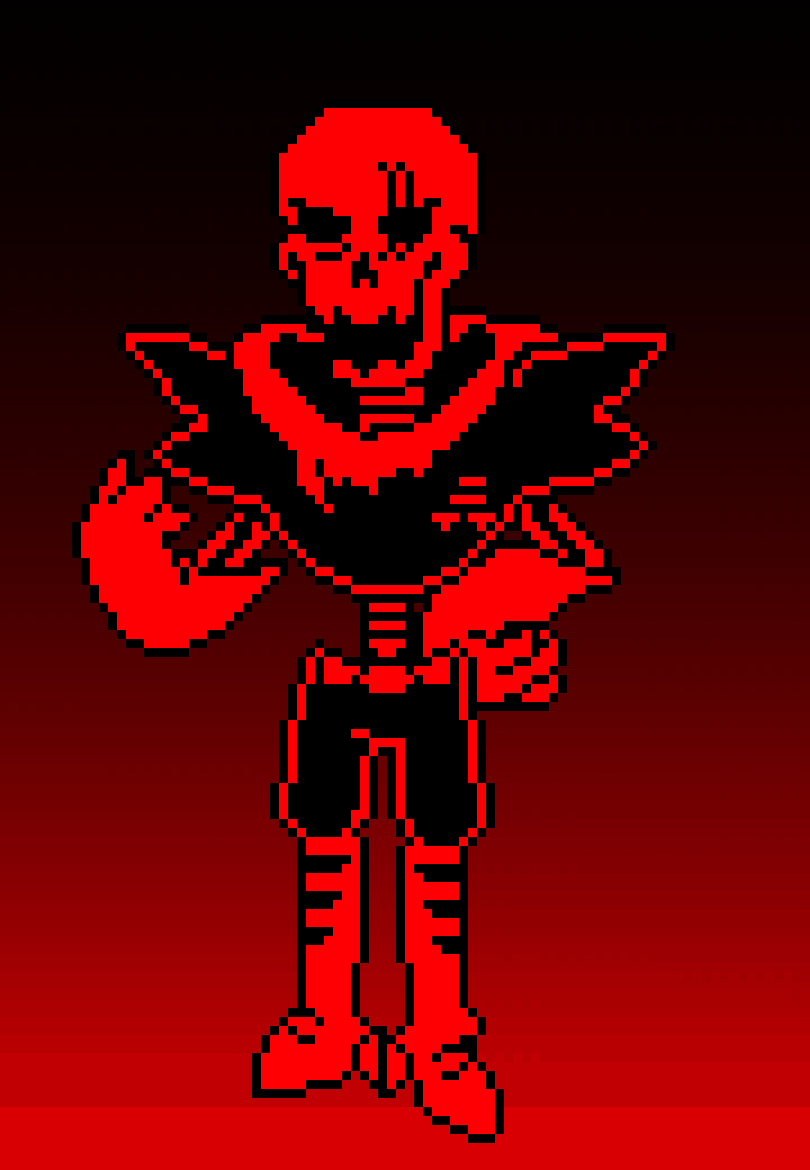 Pixilart - fell papyrus...the RULER of snowdin? by zelatore