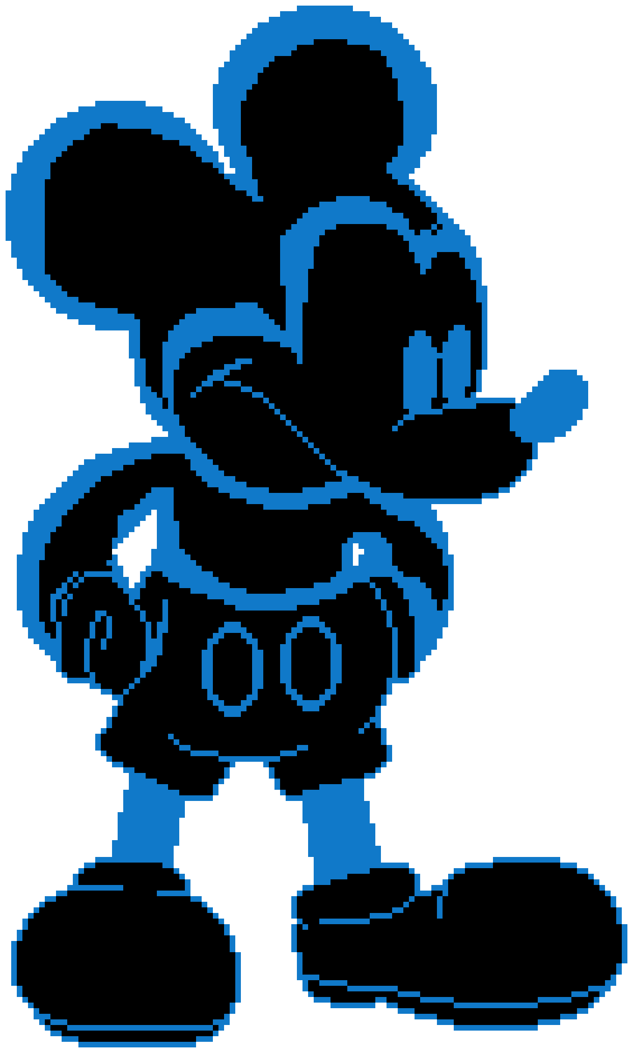 Pixilart - SNS Mickey Base by Bfdi-ep-maker