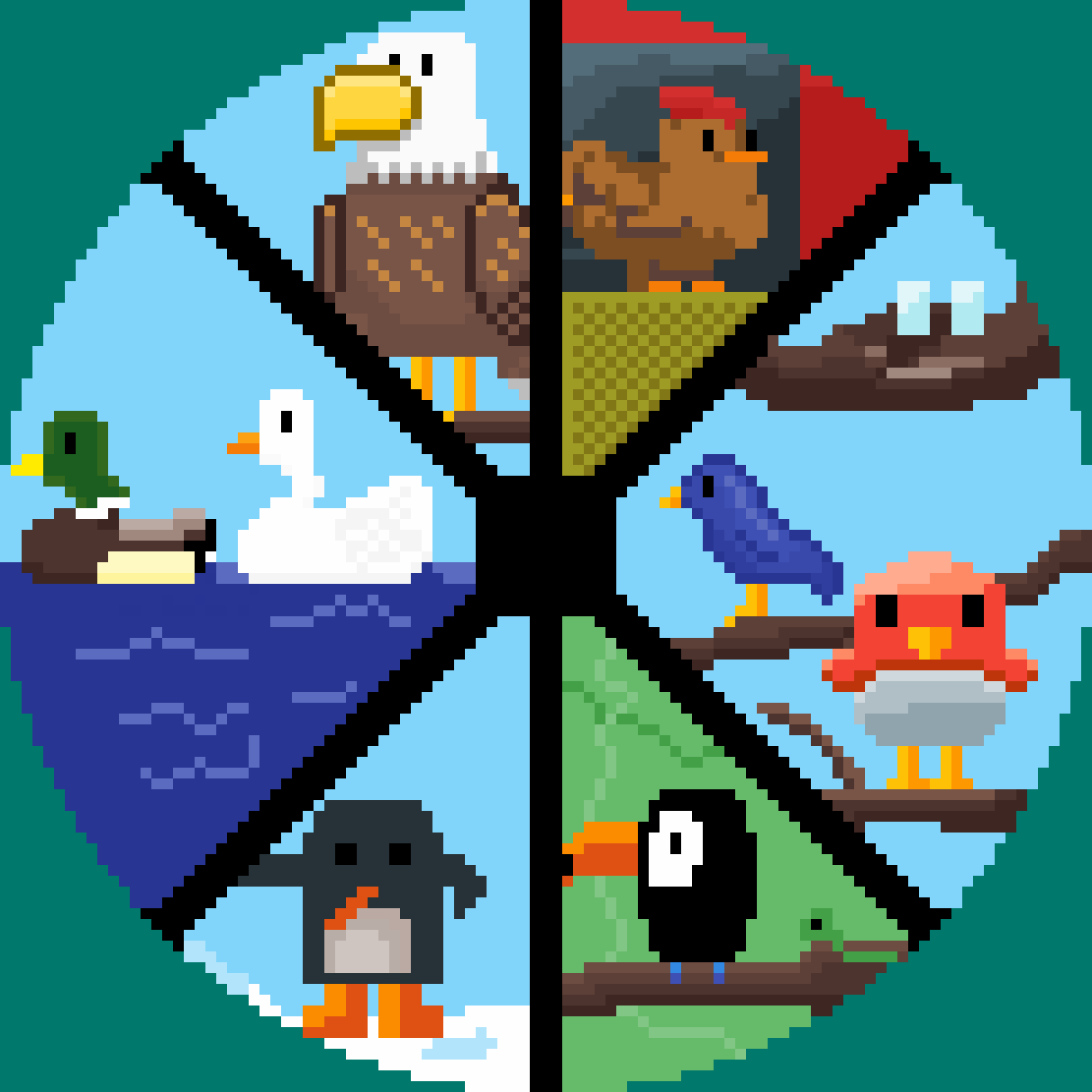 Pixilart - Bird Wheel by BirdMaster22