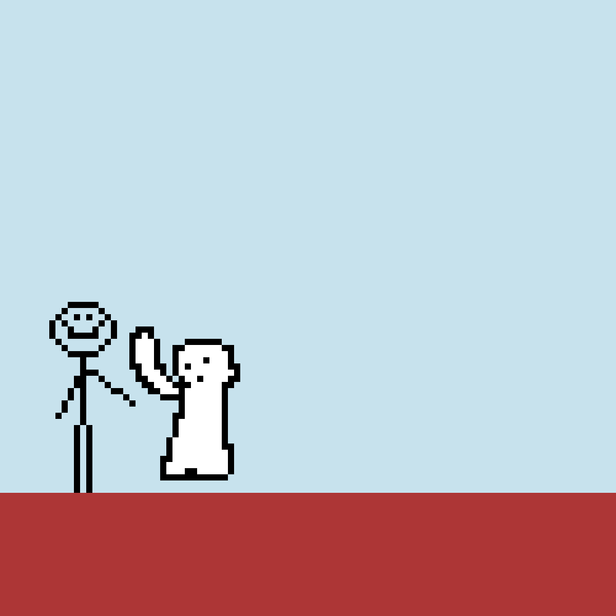 Pixilart - ghost slap by itstherealokso