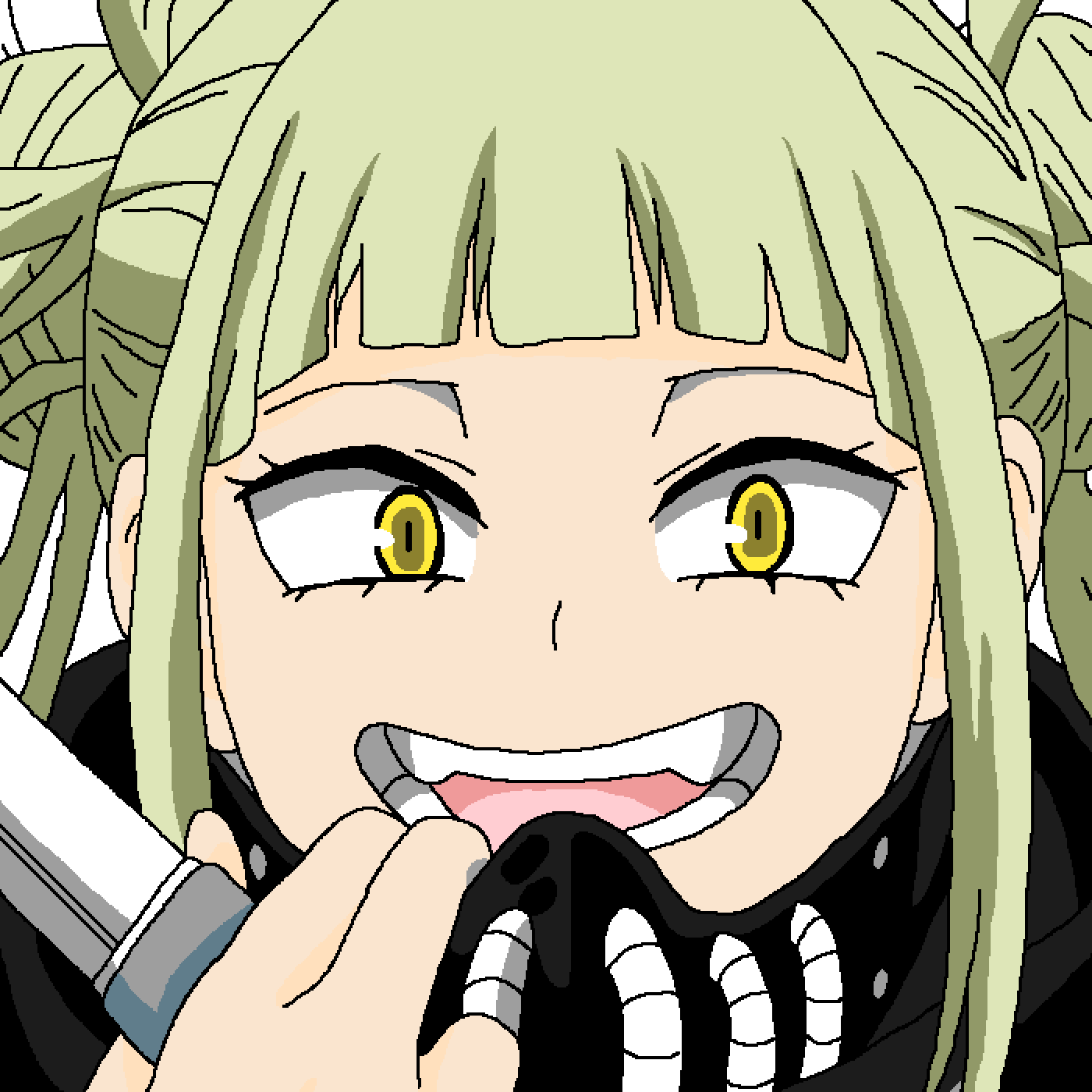 Pixilart - Himiko Toga Base by 3-ado-fan-3