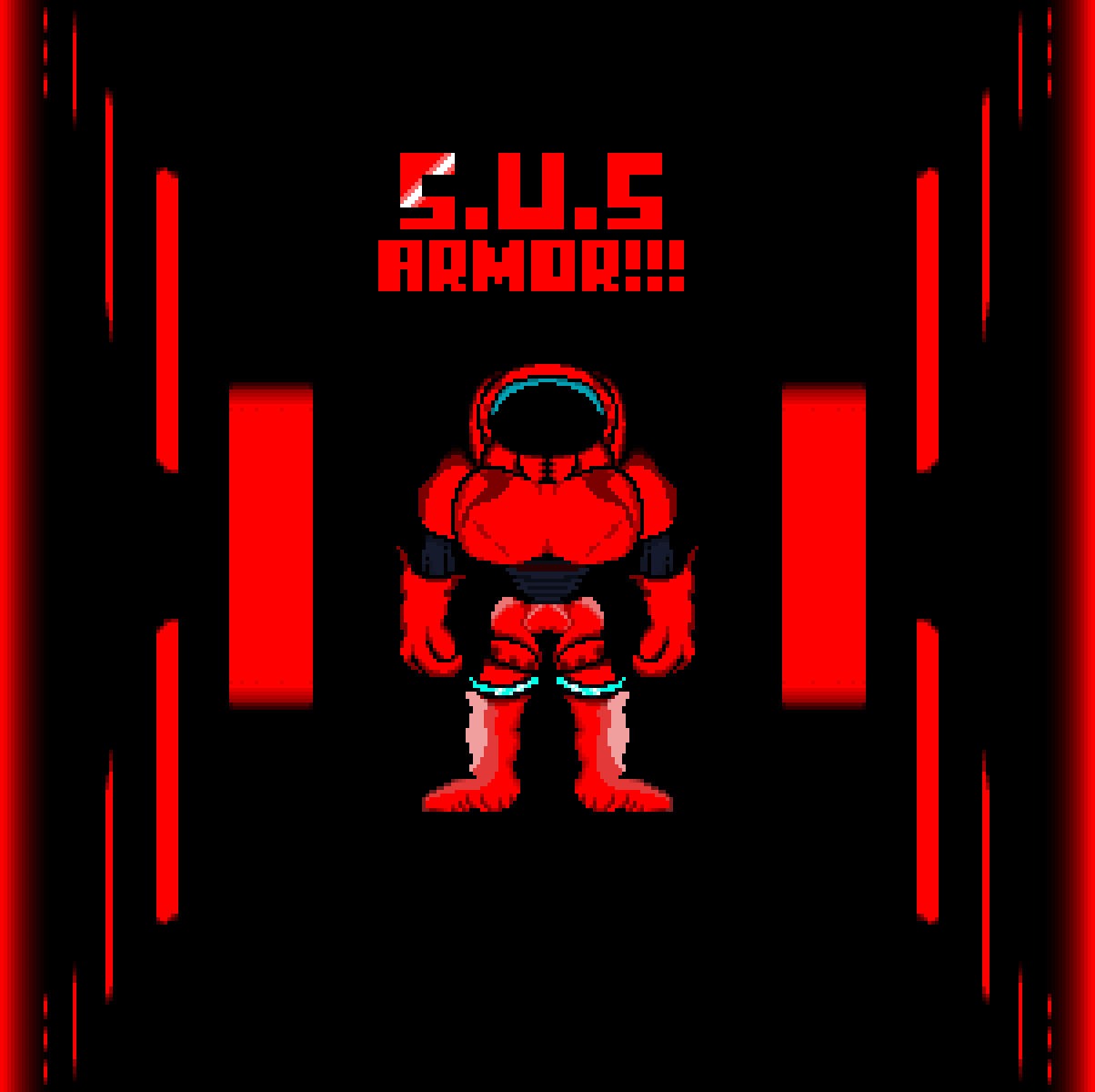Pixilart - SUS ARMOR by Sussysans