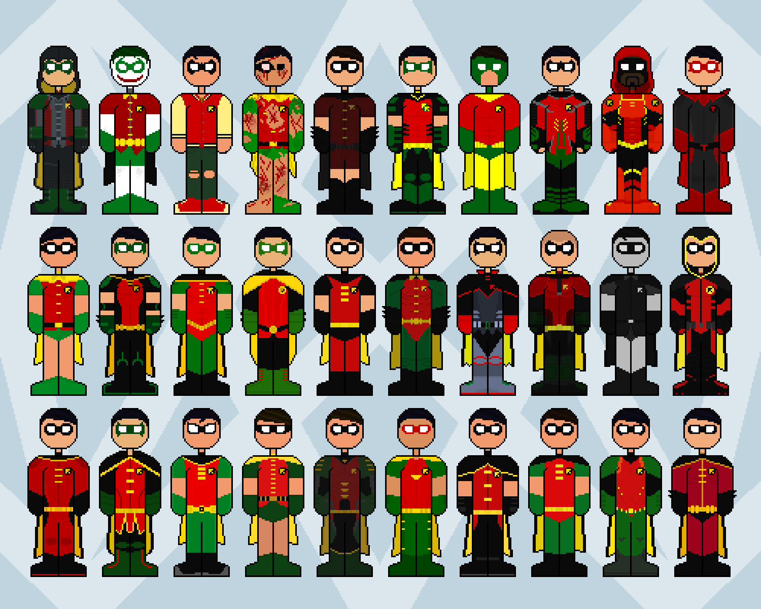 Pixilart - Robin by DickGreyson