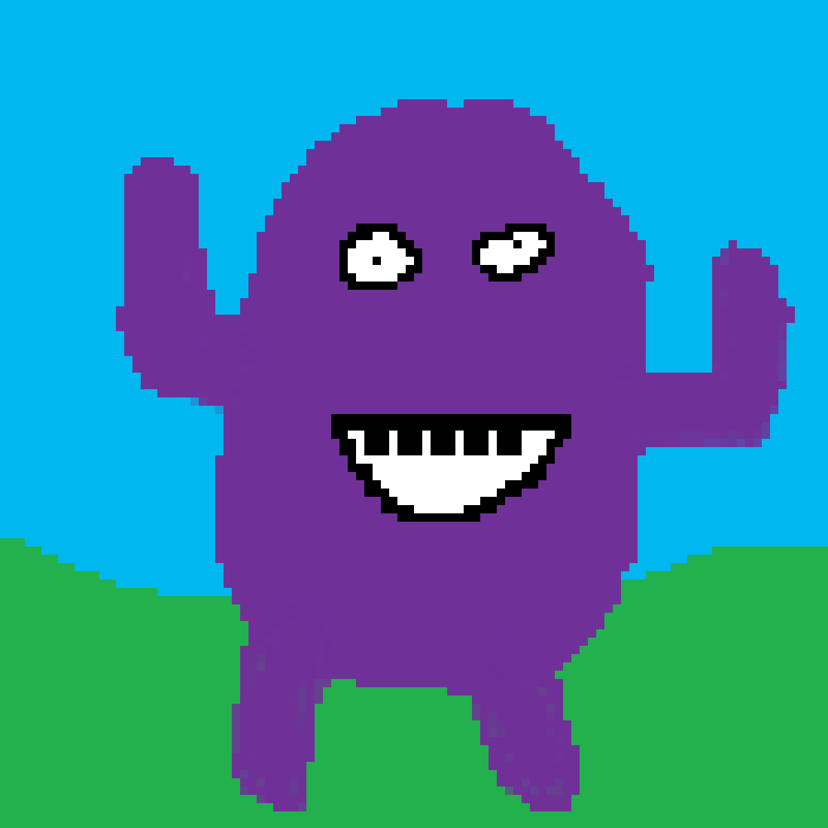 Pixilart - grimace by chikenwithchees