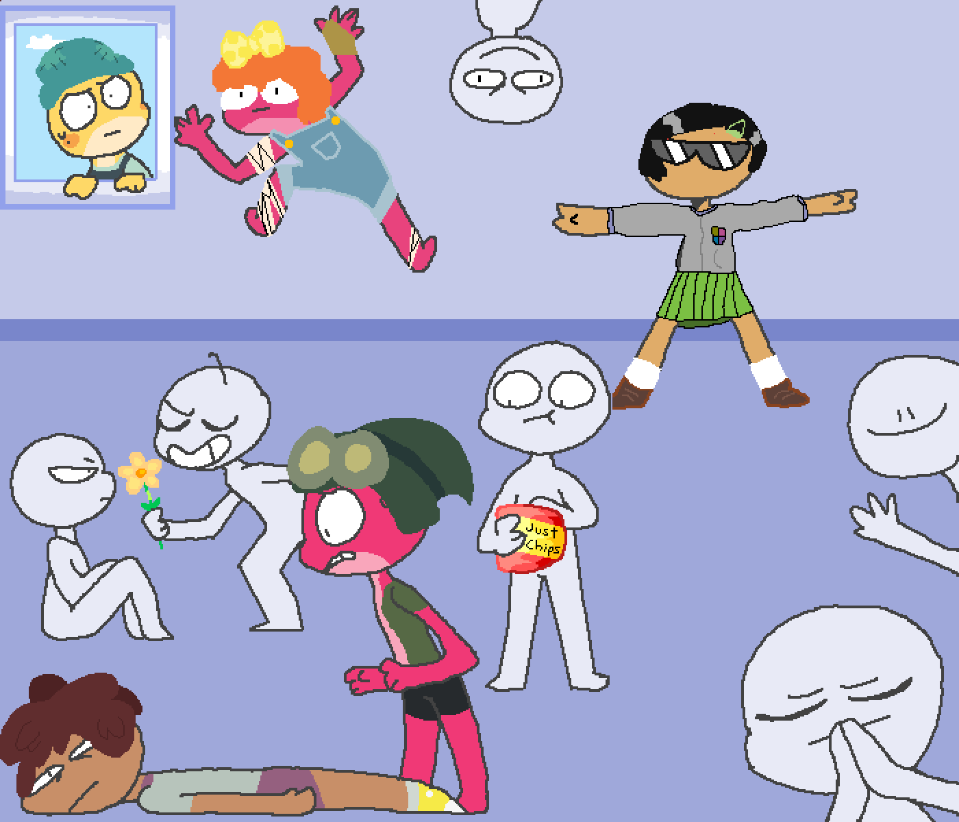 Pixilart - Pov Polly gets her human form by BOB-IS-BOB-ROSS