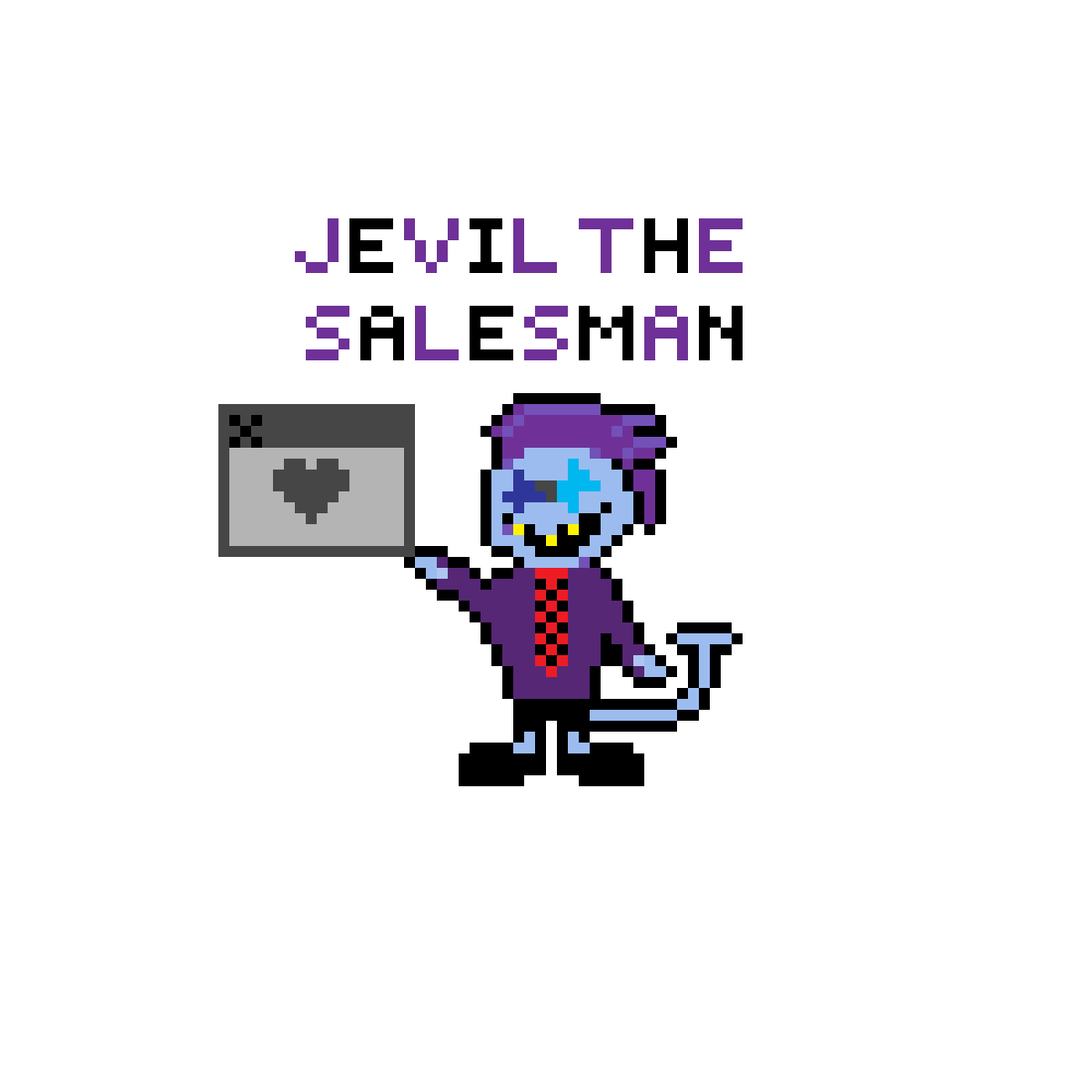 Pixilart - Jevil The Salseman by SansTheUnderman