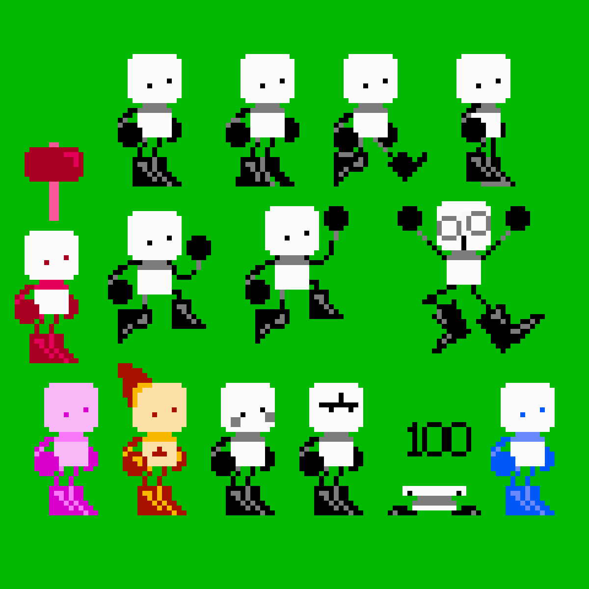 ULTIMATE SMASH BROS SPRITES Contest - Pixilart