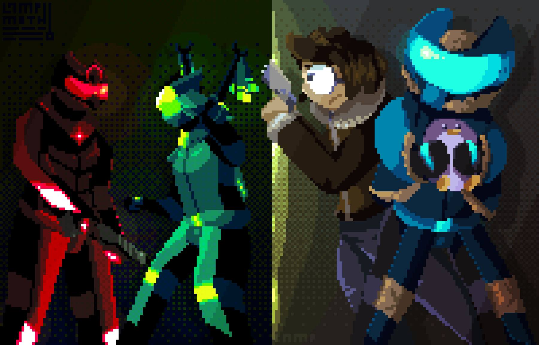 Pixilart - Staying hidden by Lamp-Moth