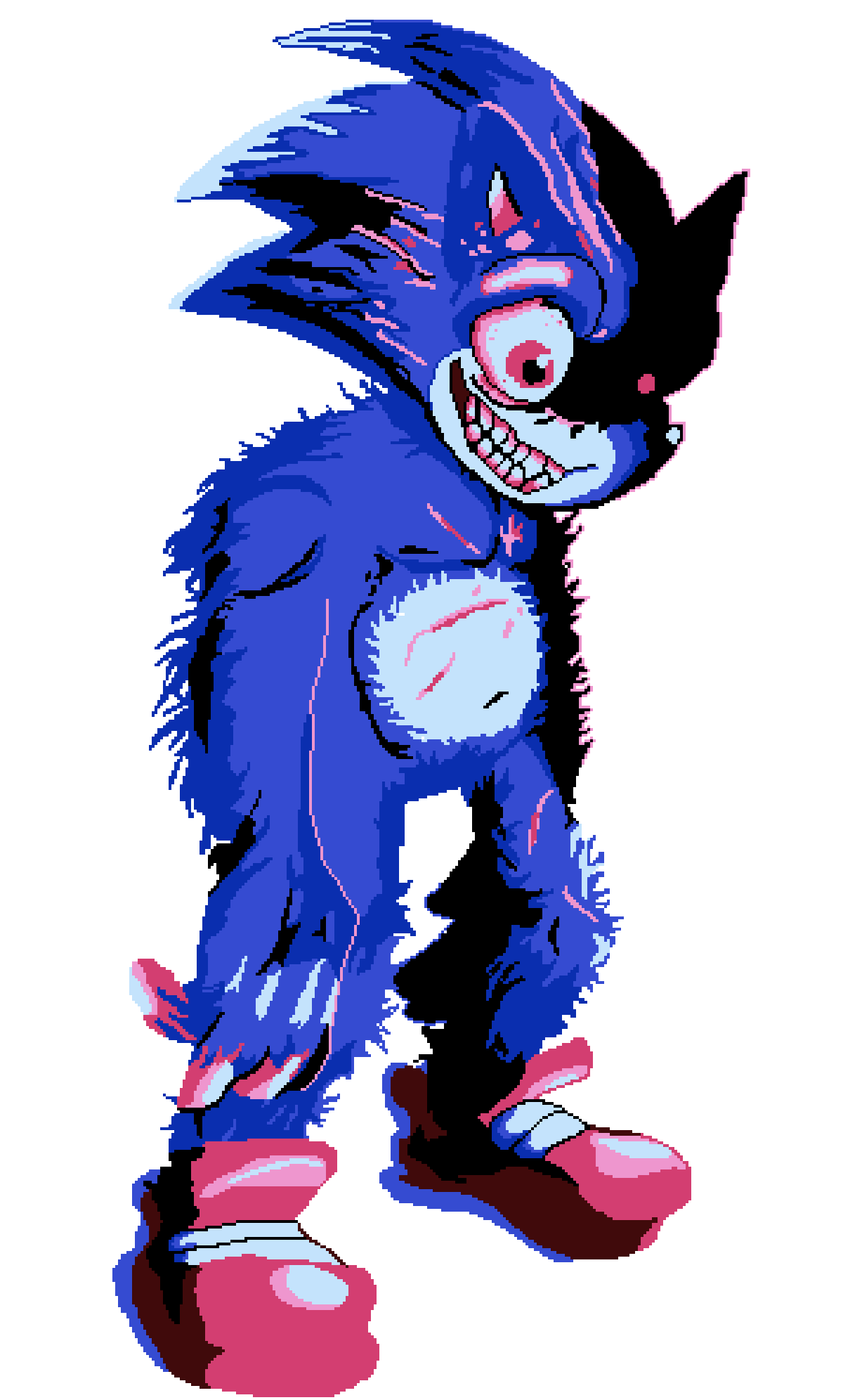 Pixilart Lumpytouch Ugly Sonic 20 By Sunkycritics