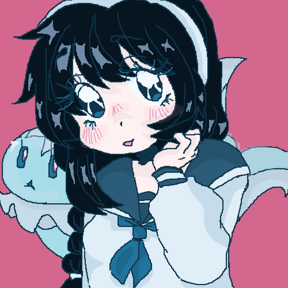 Pixilart - riko and frillish by soggyu