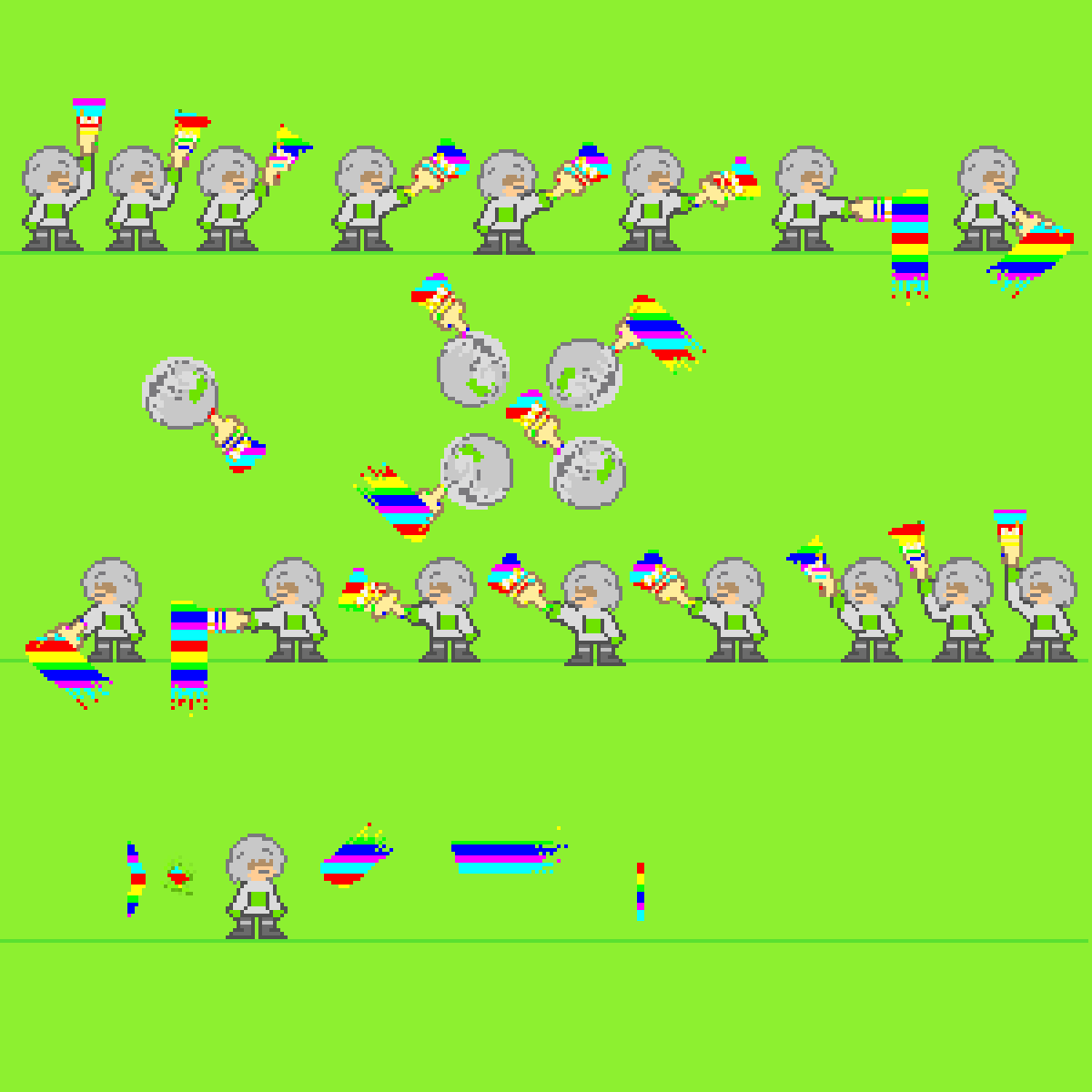 Pixilart - Grey paintbrush Sprites alt by Cosmogos