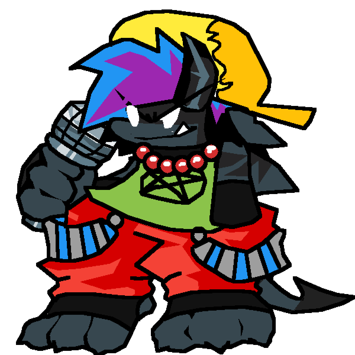 Pixilart - Demon Bf Remake by MrN3GATIVE