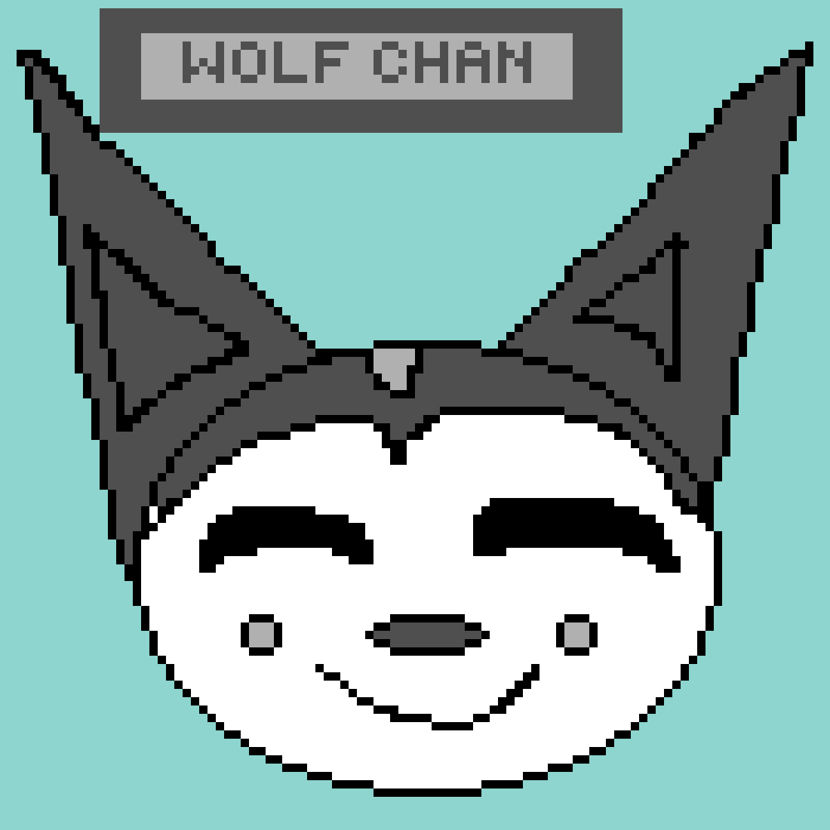 Pixilart - Wolf Chan by djreeves82