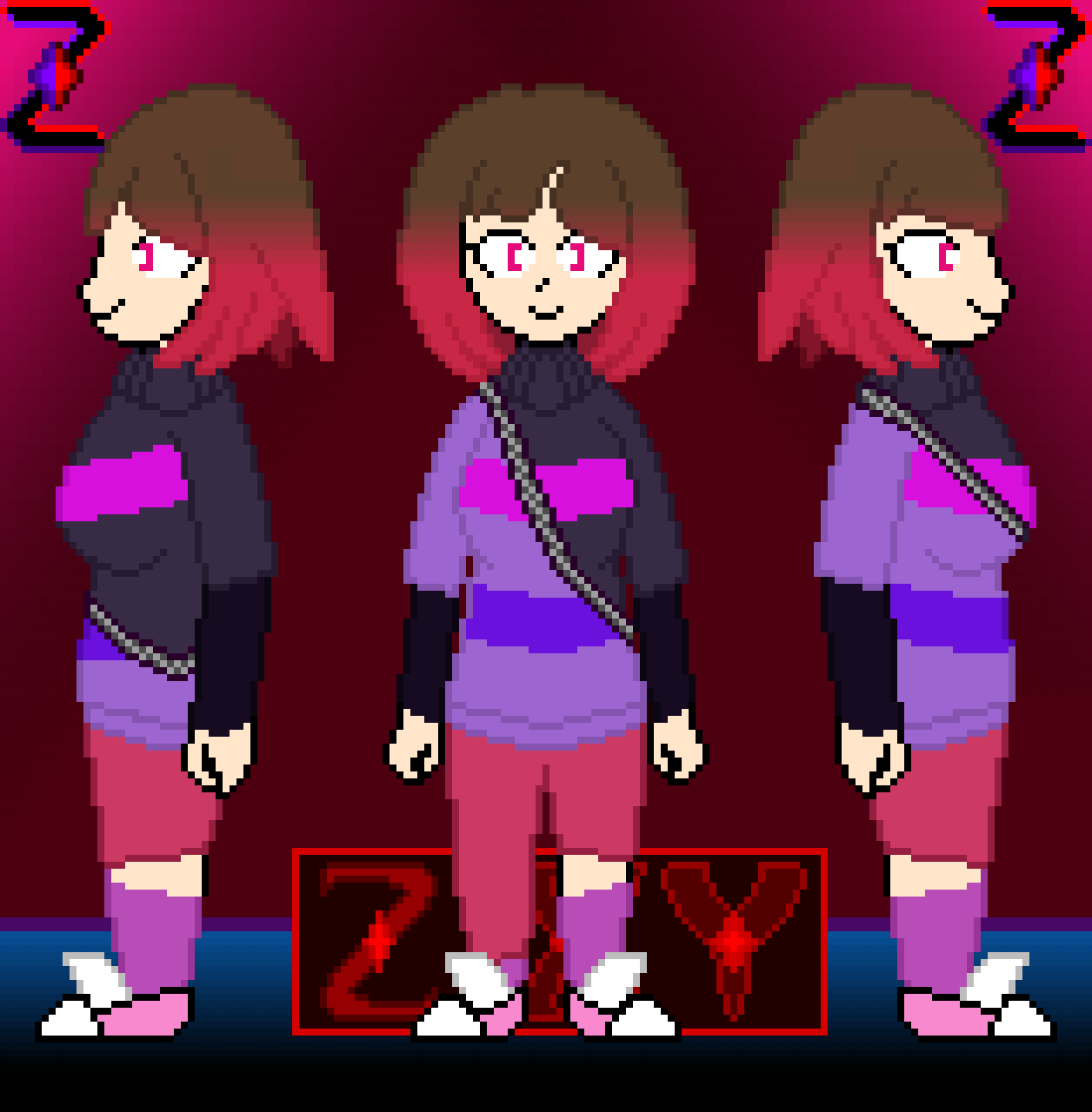 Pixilart - New Betty Side Sprites by Zixy
