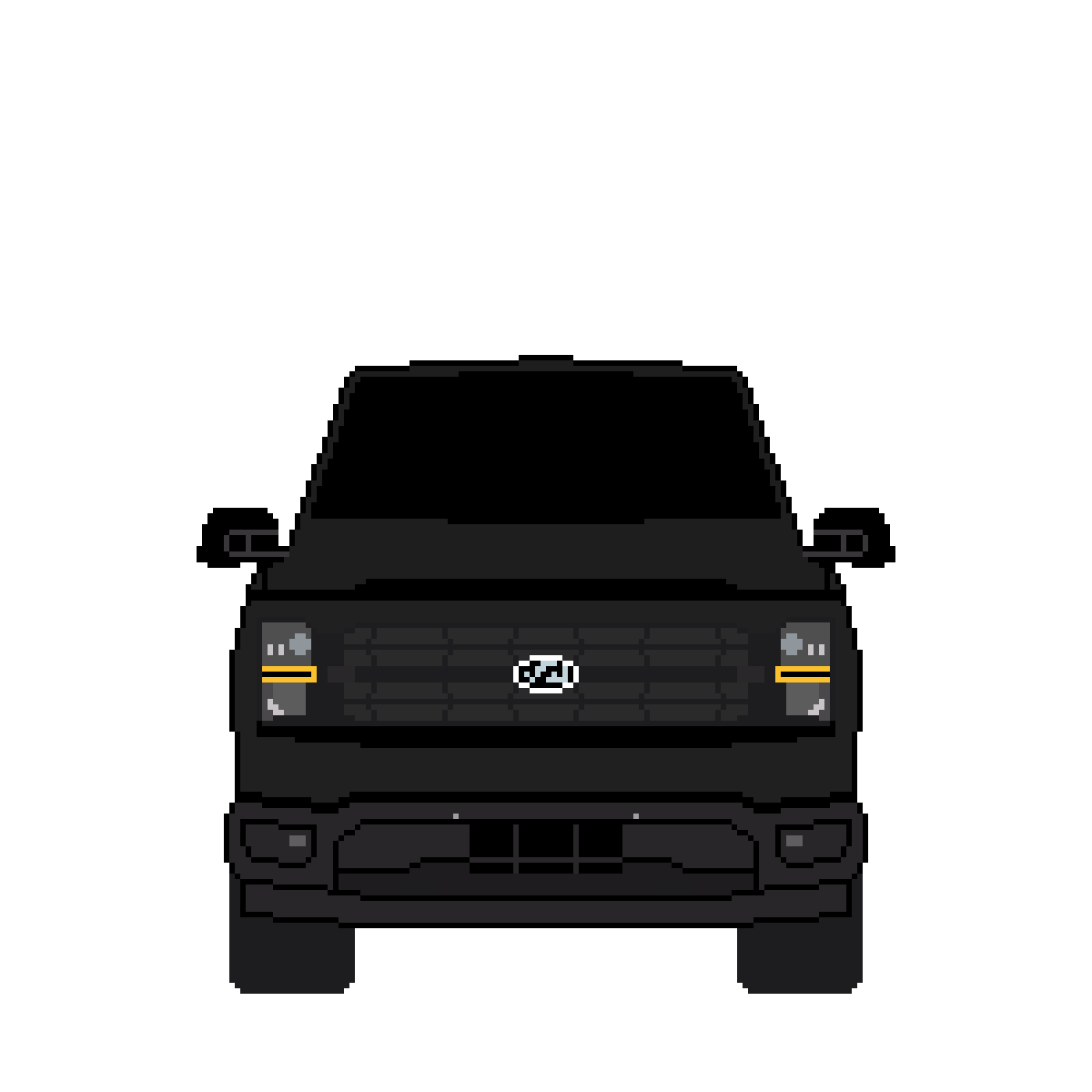 Pixilart - 2024 Ford F-150 XLT Black Appearance Package by ZoominFastCar17