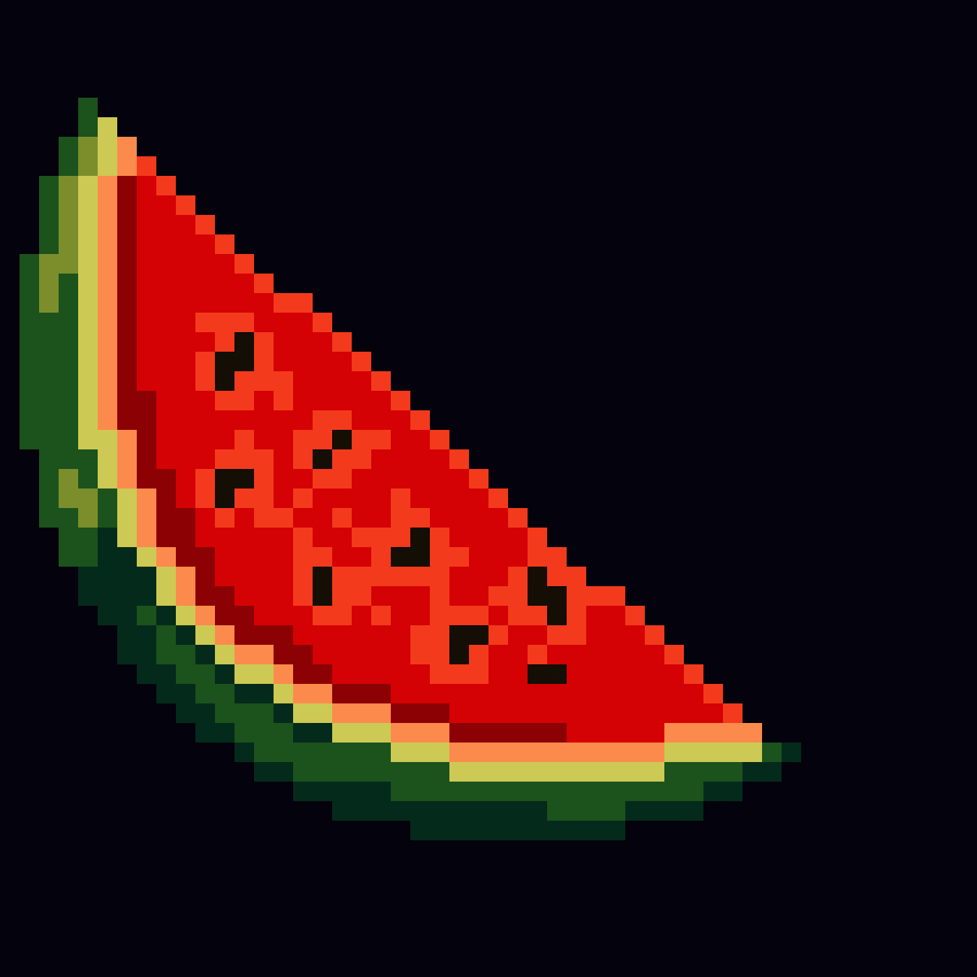 Pixilart - Watermelon by InkOuroboros