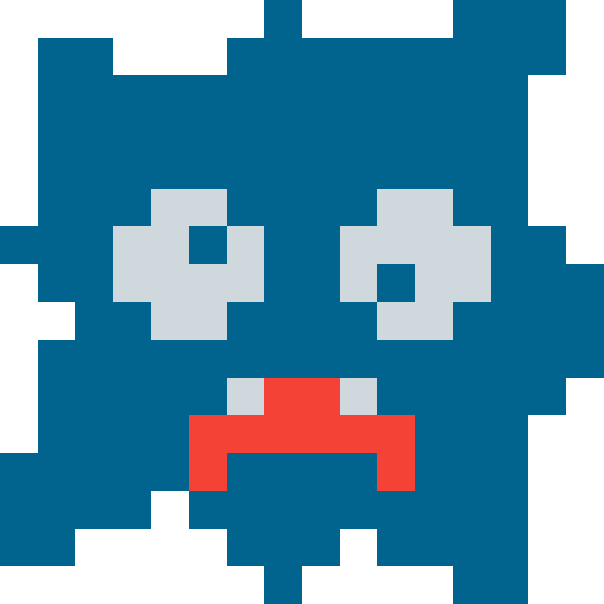 Pixilart - Mario Fuzzy Enemy 2 blue by KaijuNerd