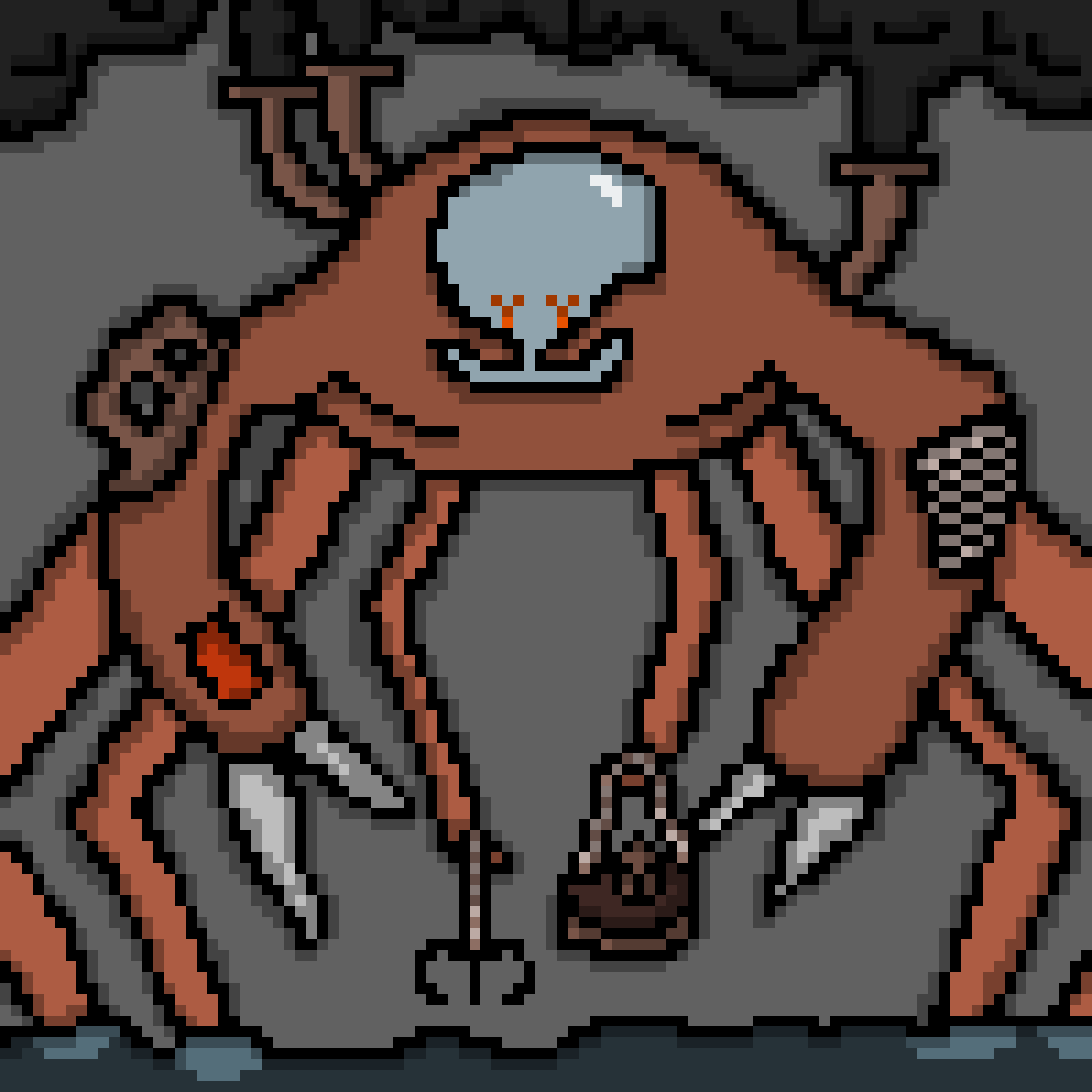Pixilart - Spider Crab by Creatoran