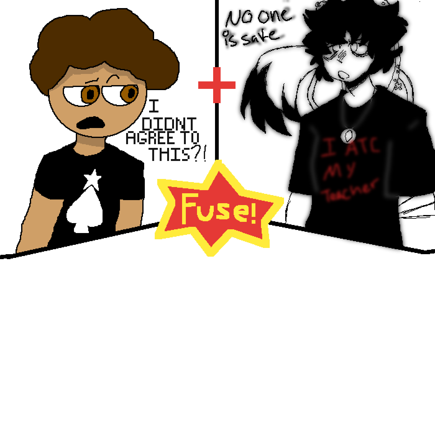 Pixilart - Fusion template by ADHDaholic