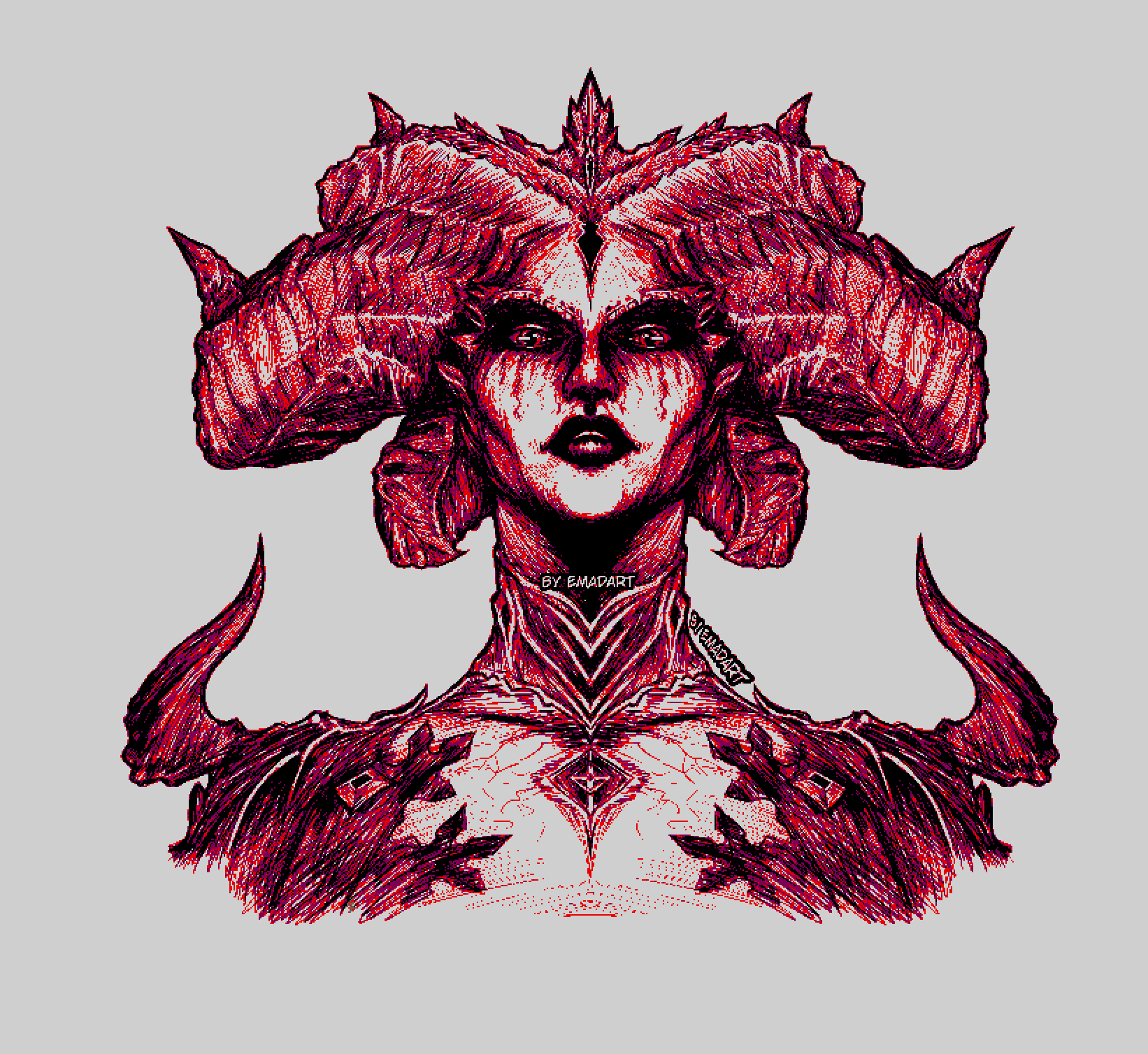 Pixilart - Lilith Diablo 4 by EmaDArt7
