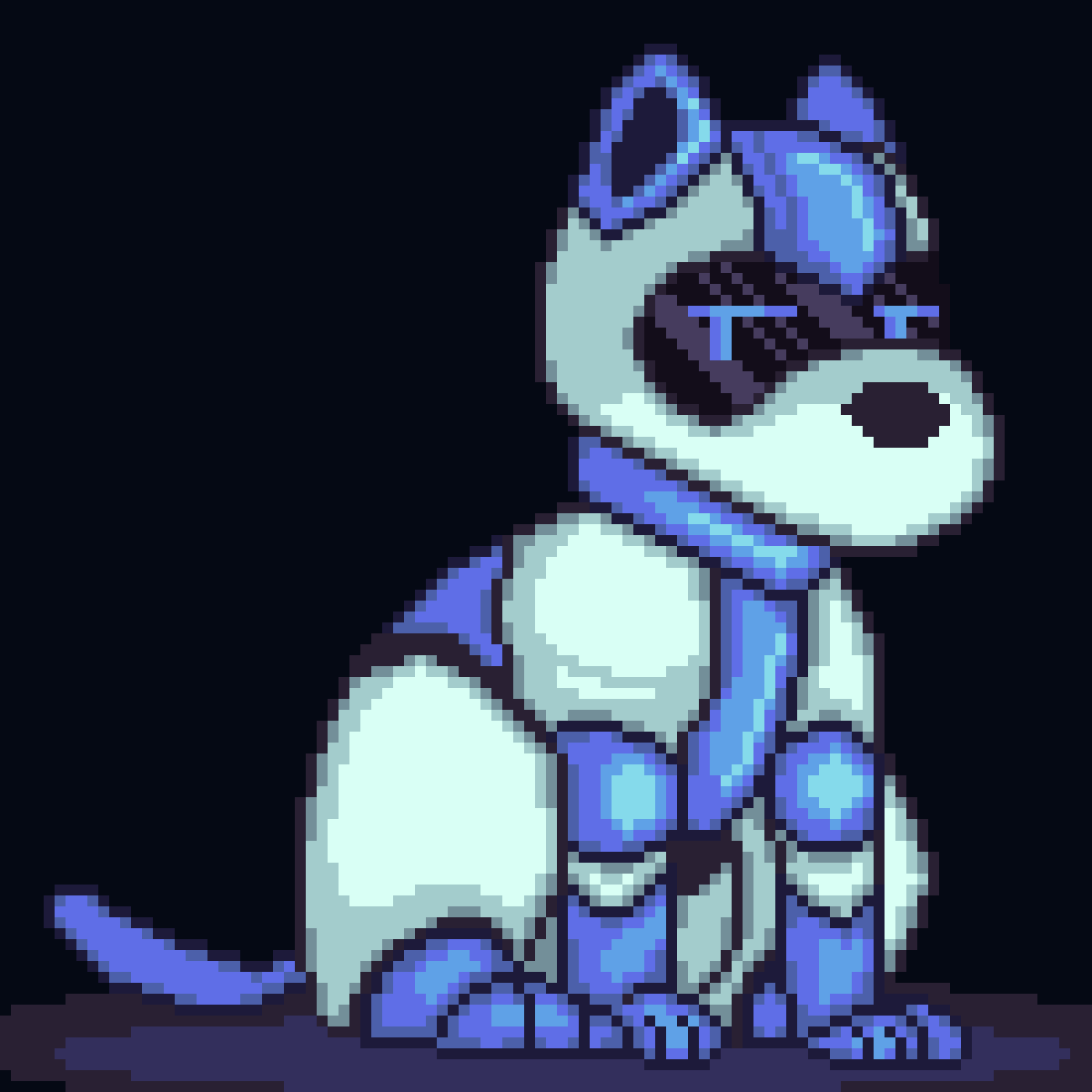 Cyber Dog - Daily Art Challenge - Pixilart