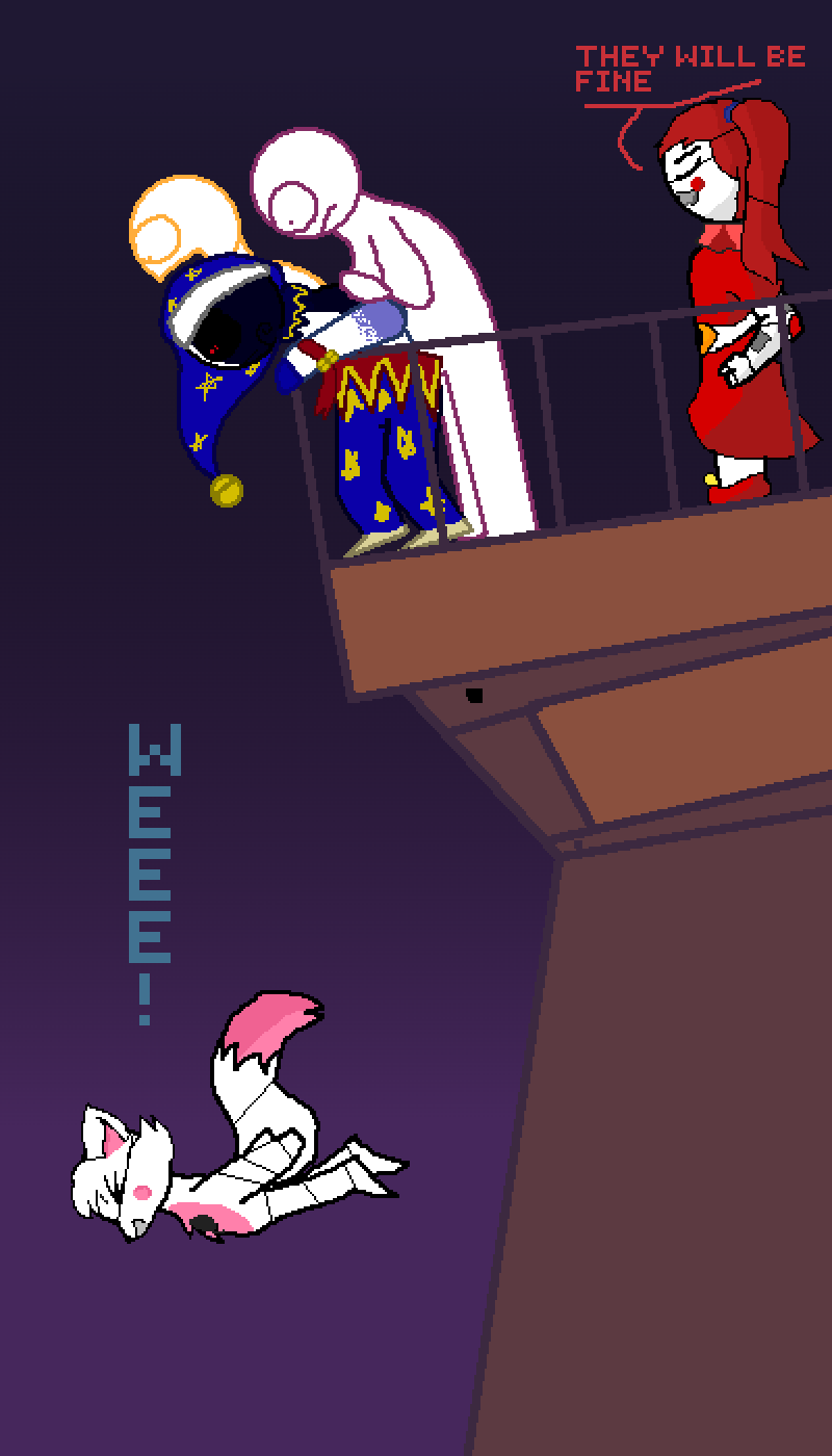 Pixilart - fnaf Flying training base by Serene-Figure