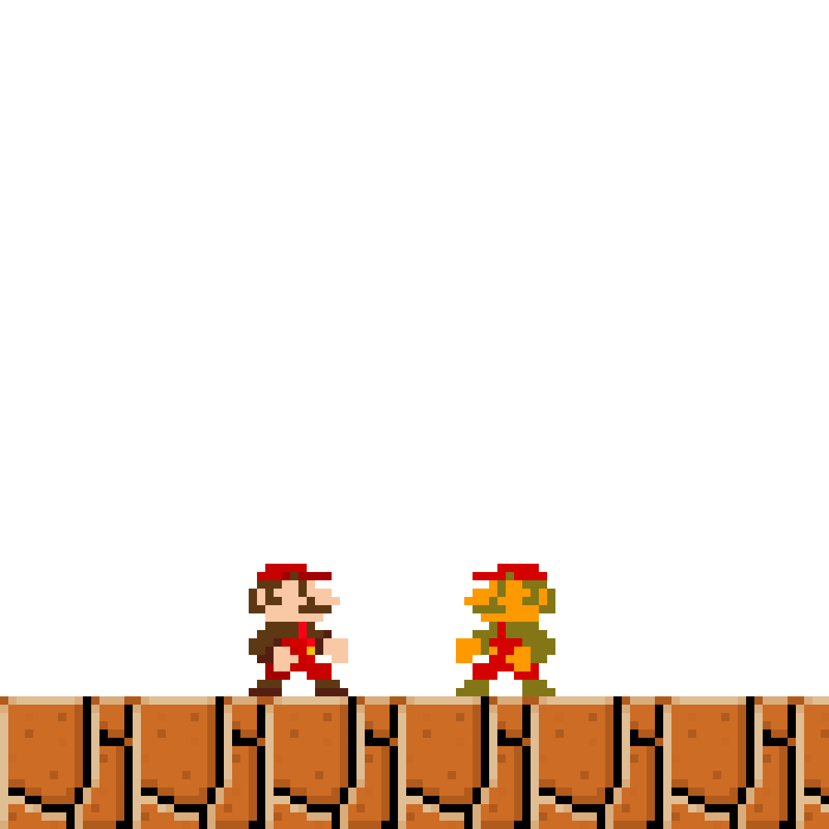 Pixilart - Mario Fight (Full) by LandonLMR