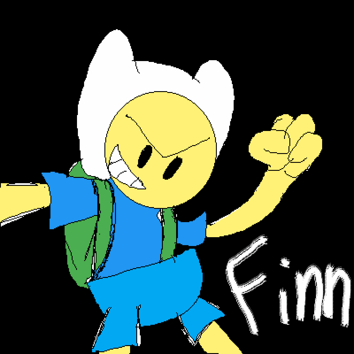 Pixilart - Finn by InkSlayer666
