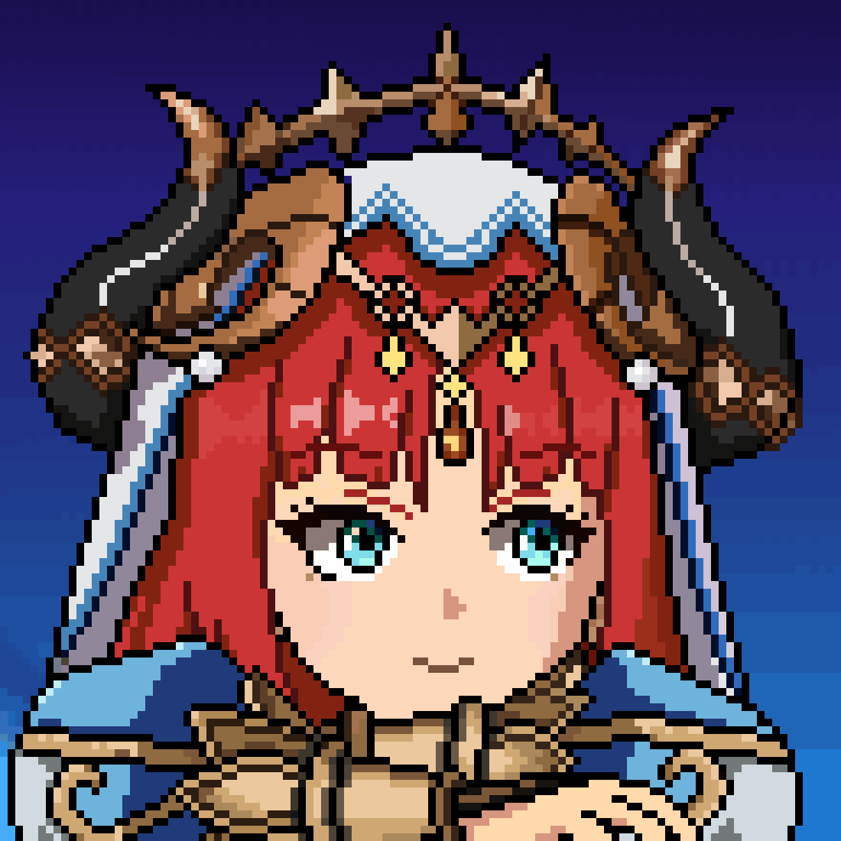 Pixilart - Nilou Chill by Guguzilla