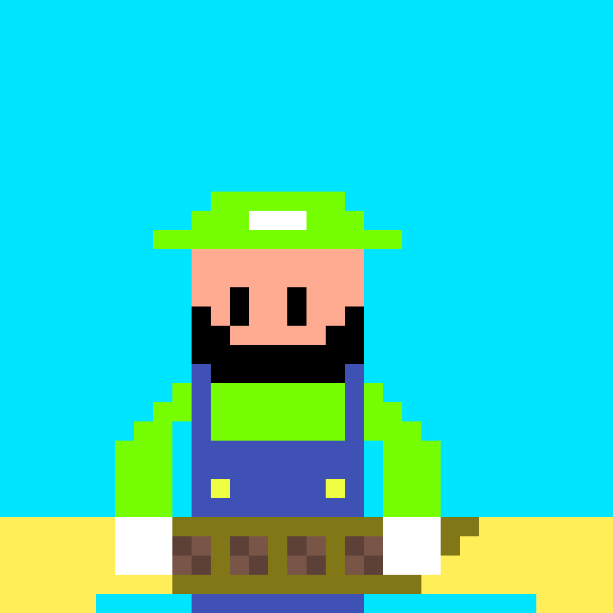 Pixilart - Luigi Cooking Cookies by IanGamer20