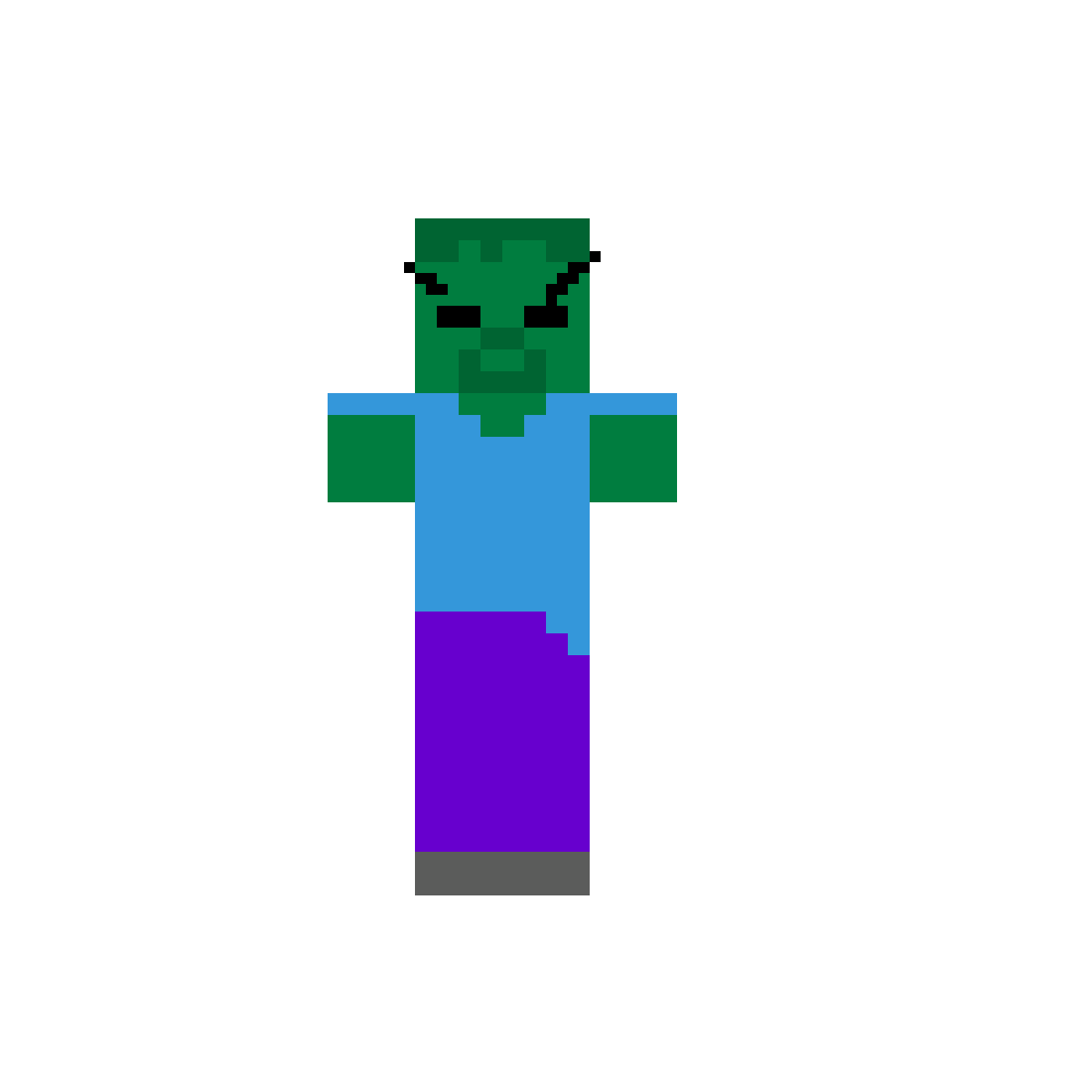 Pixilart - fnf zombie sprite by Nathanaelis006