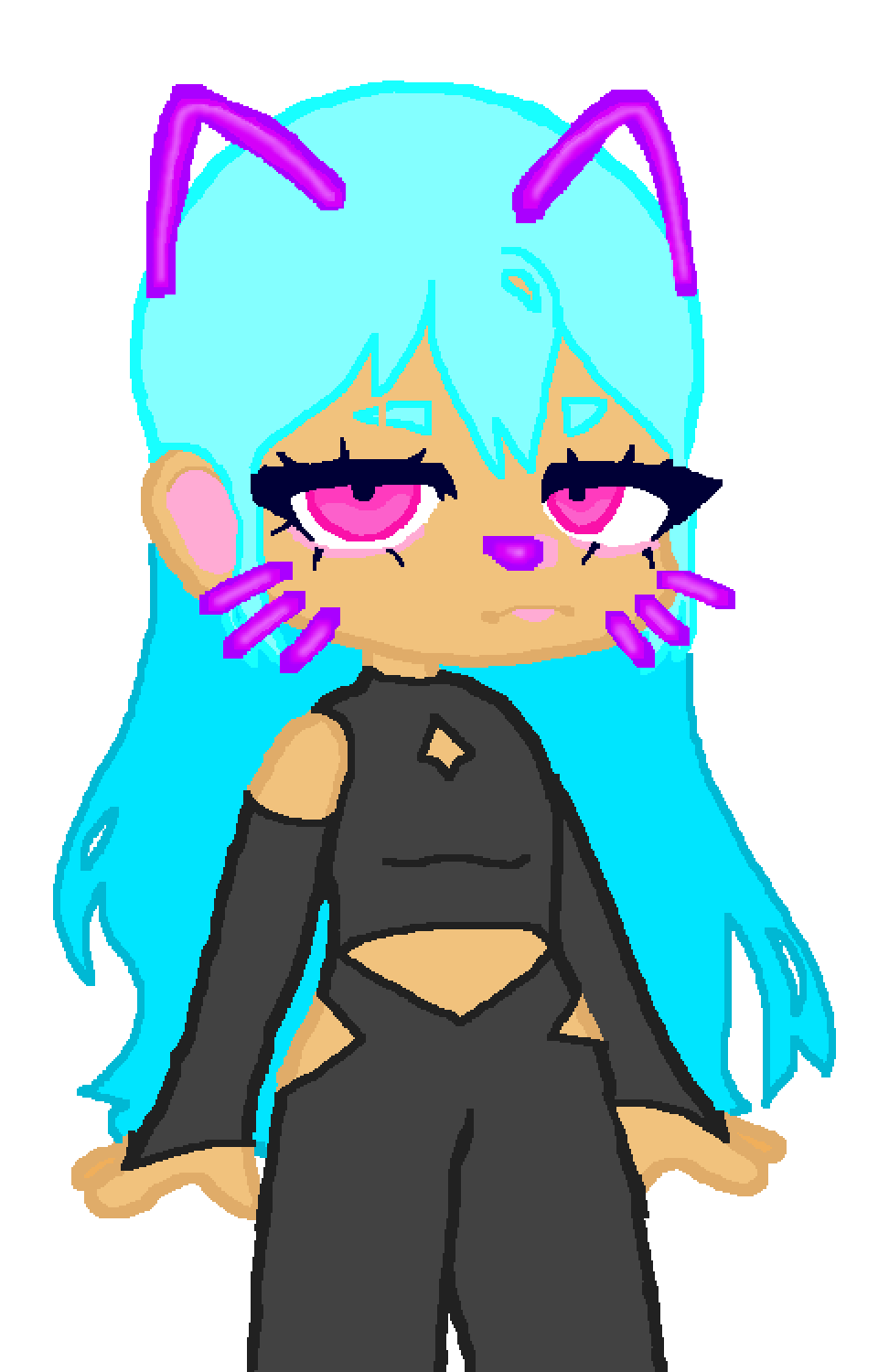 Pixilart - gacha Spy Filter Version by xN1GHTM4R3-ZKx