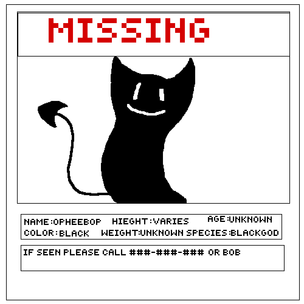 Pixilart - missing poster by someones-car