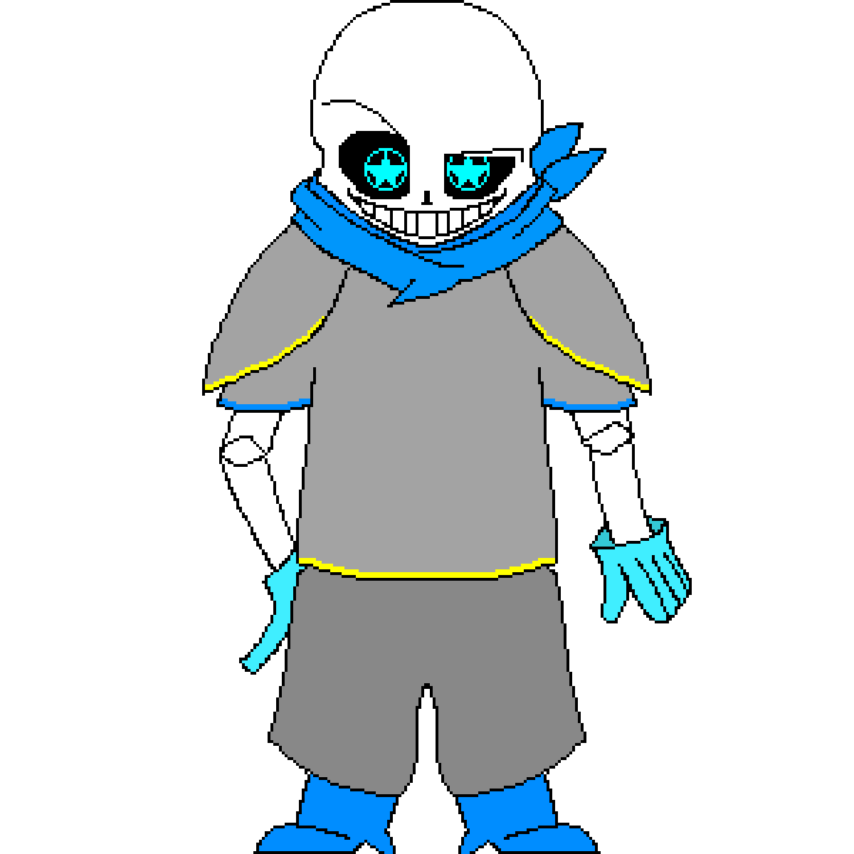 Pixilart - swap sans& base by UTAUgamemaster
