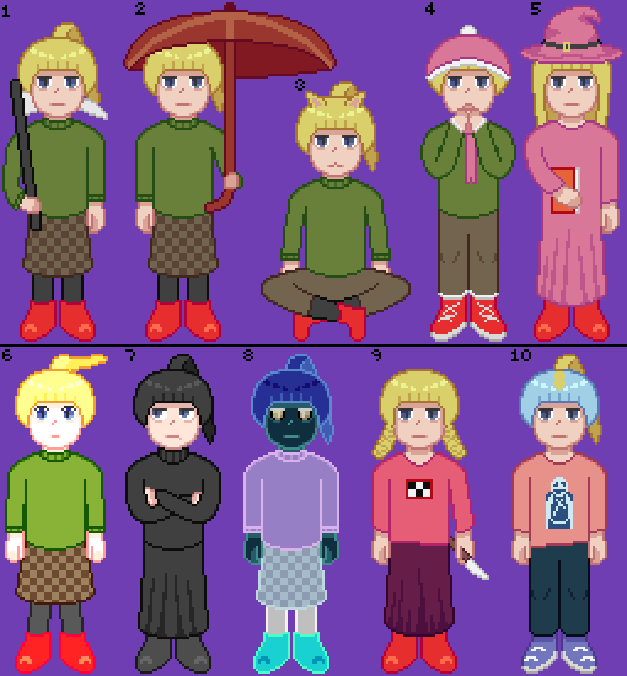 Yume Nikki and Fangames Pixel Art - Chapter 4 - TKOY - Multifandom ...