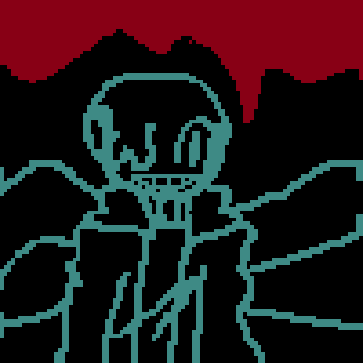 Pixilart - Nightmare Sans by United-Kingdom
