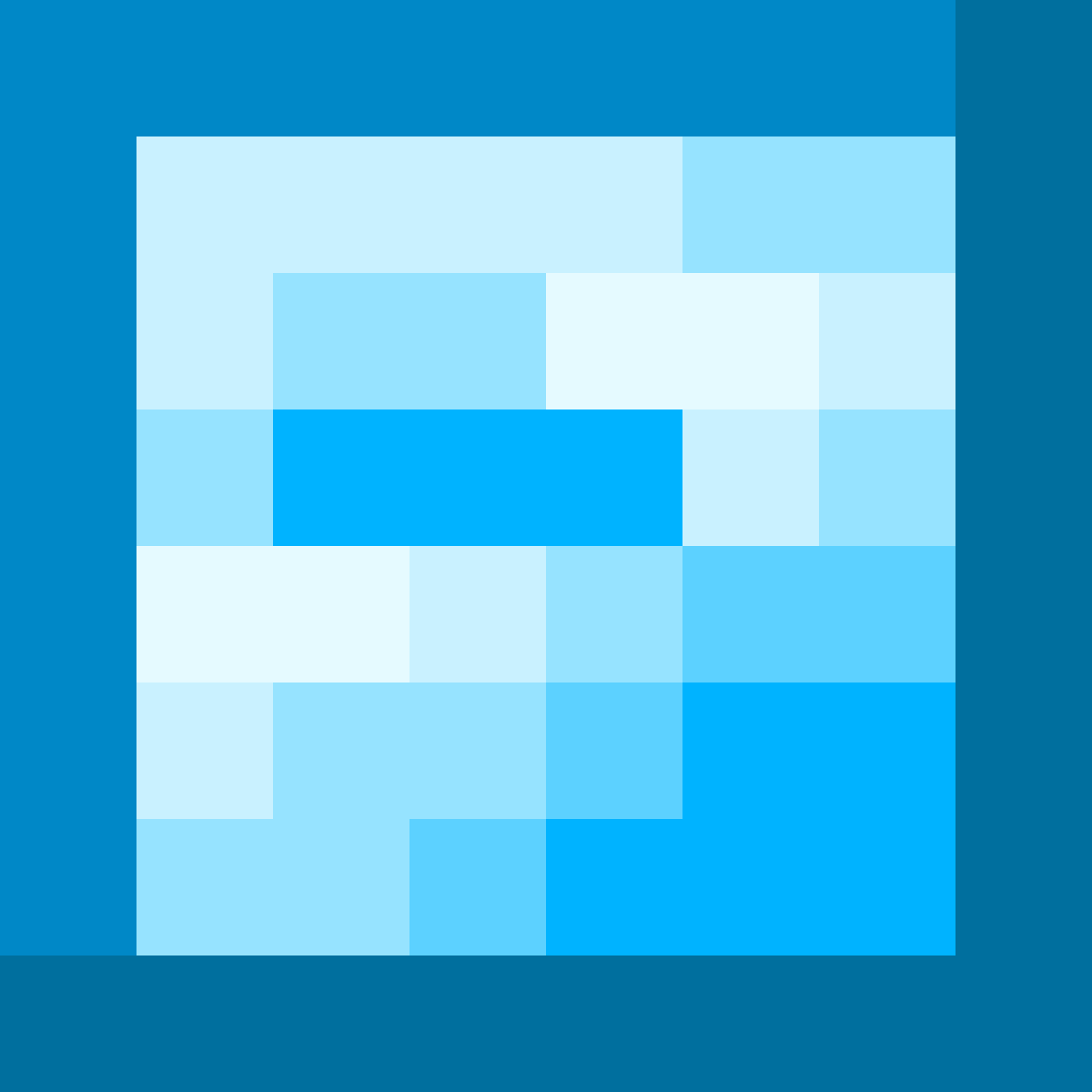 Pixilart - Diamond Block 8x8 by Dugzy