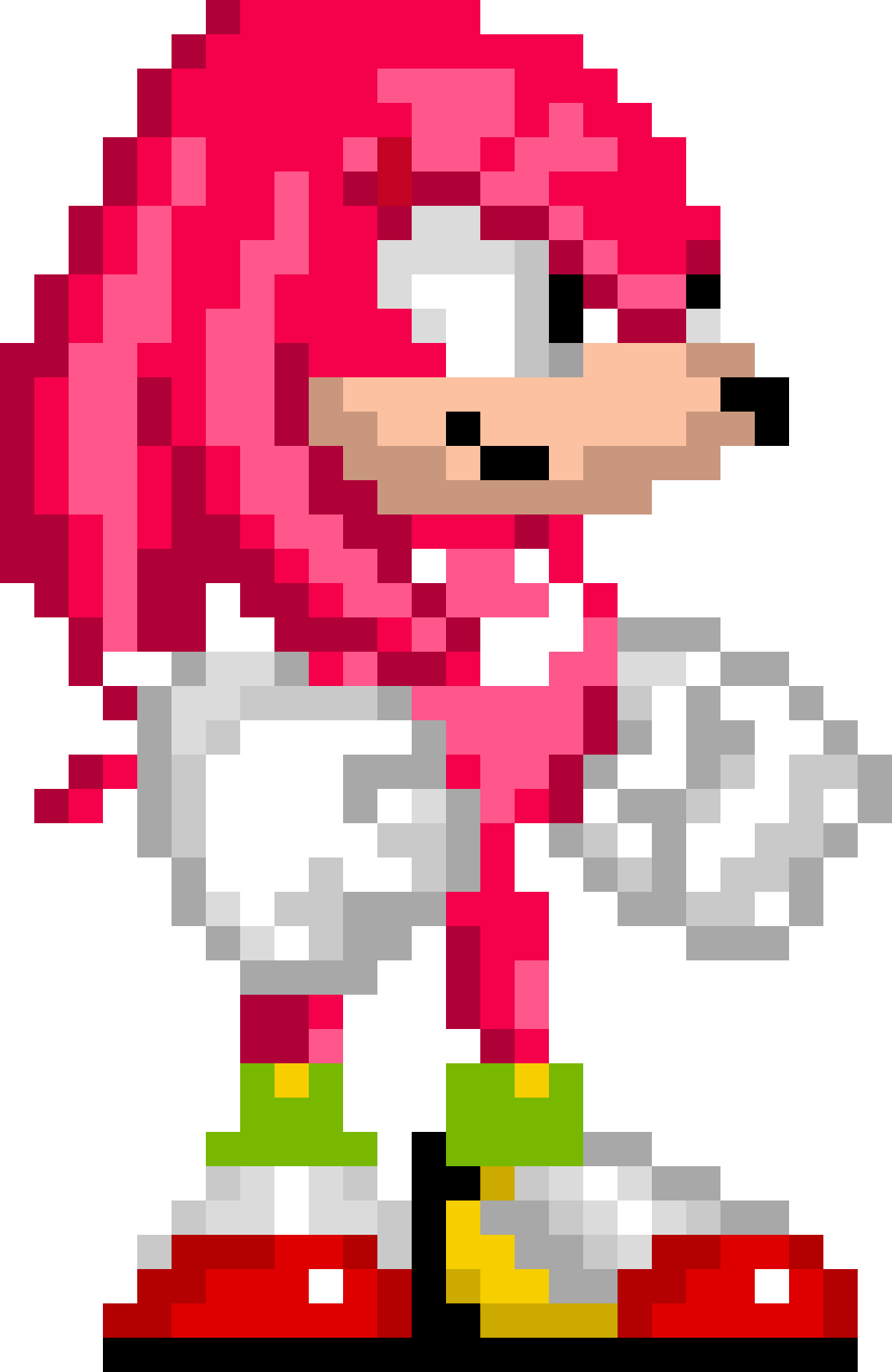 Pixilart - Knuckles by Sonic-speed
