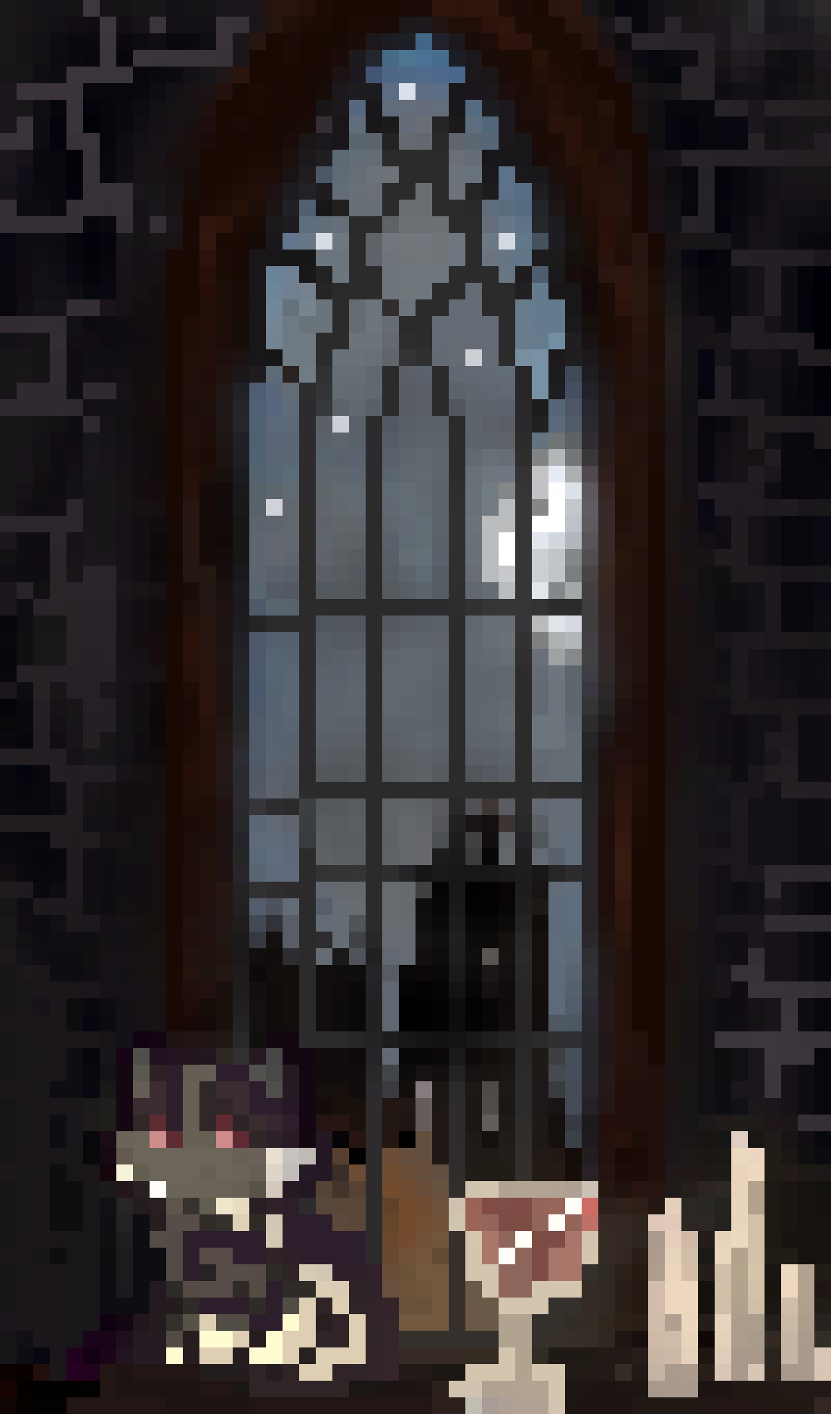 Pixilart - Gothic Billi Meow Moew by Taisaku-Aayaet